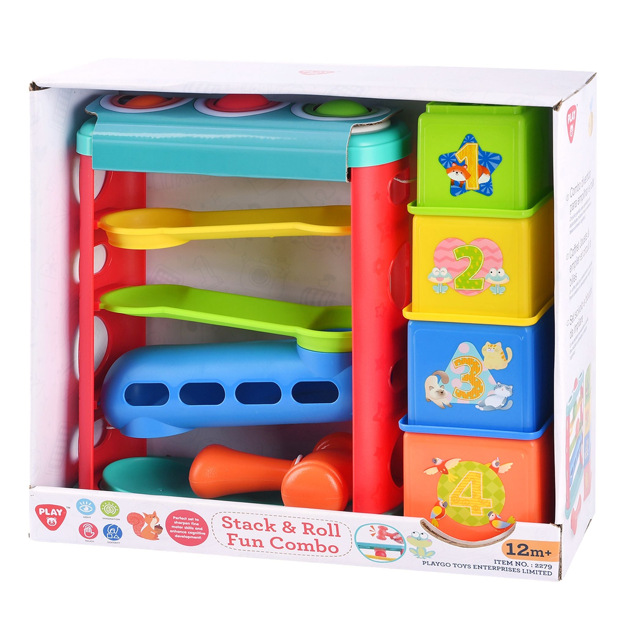 Playgo Toys Stack & Roll Fun Combo – Toyworld Australia