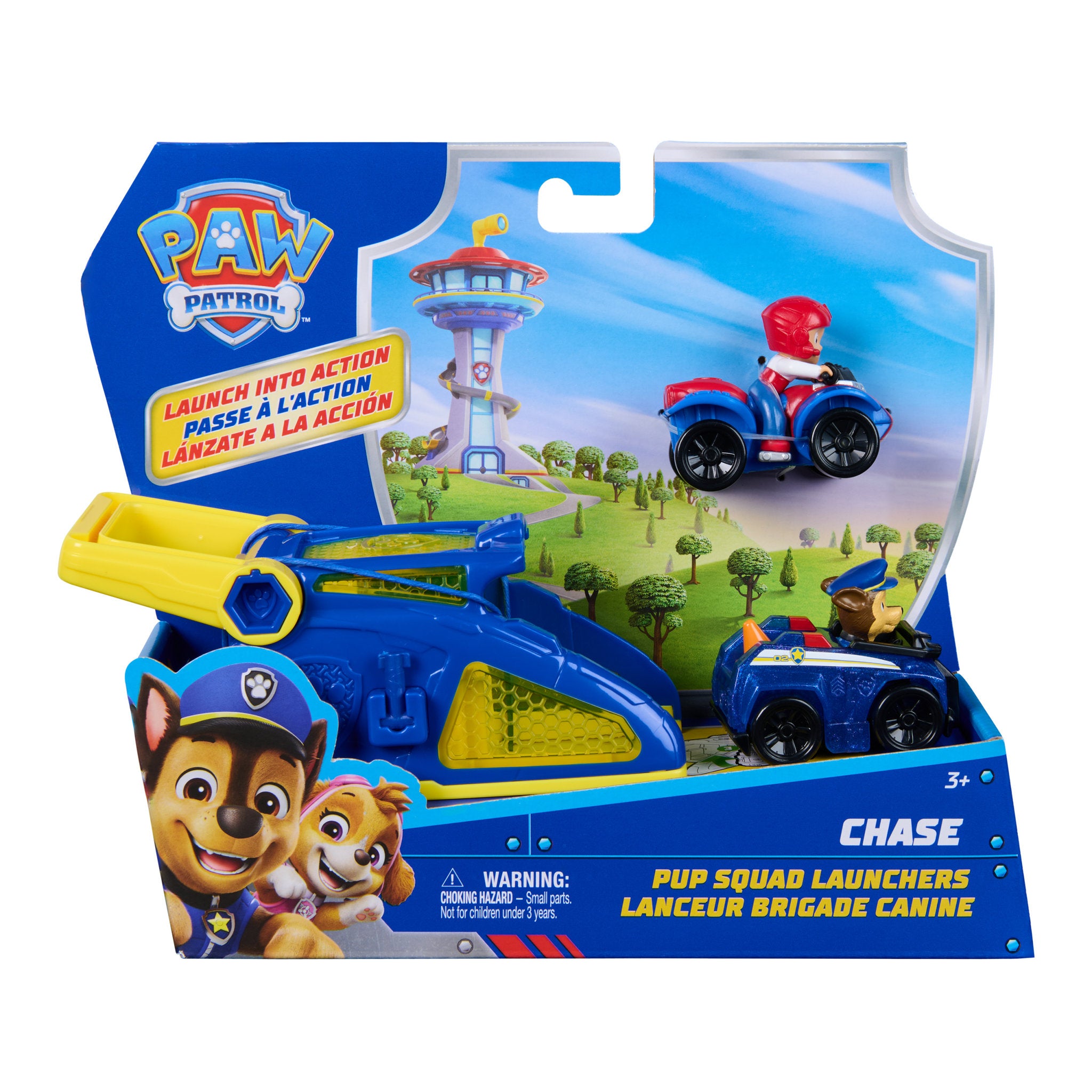 PAW Patrol Pup Squad Launchers - Chase – Toyworld Australia