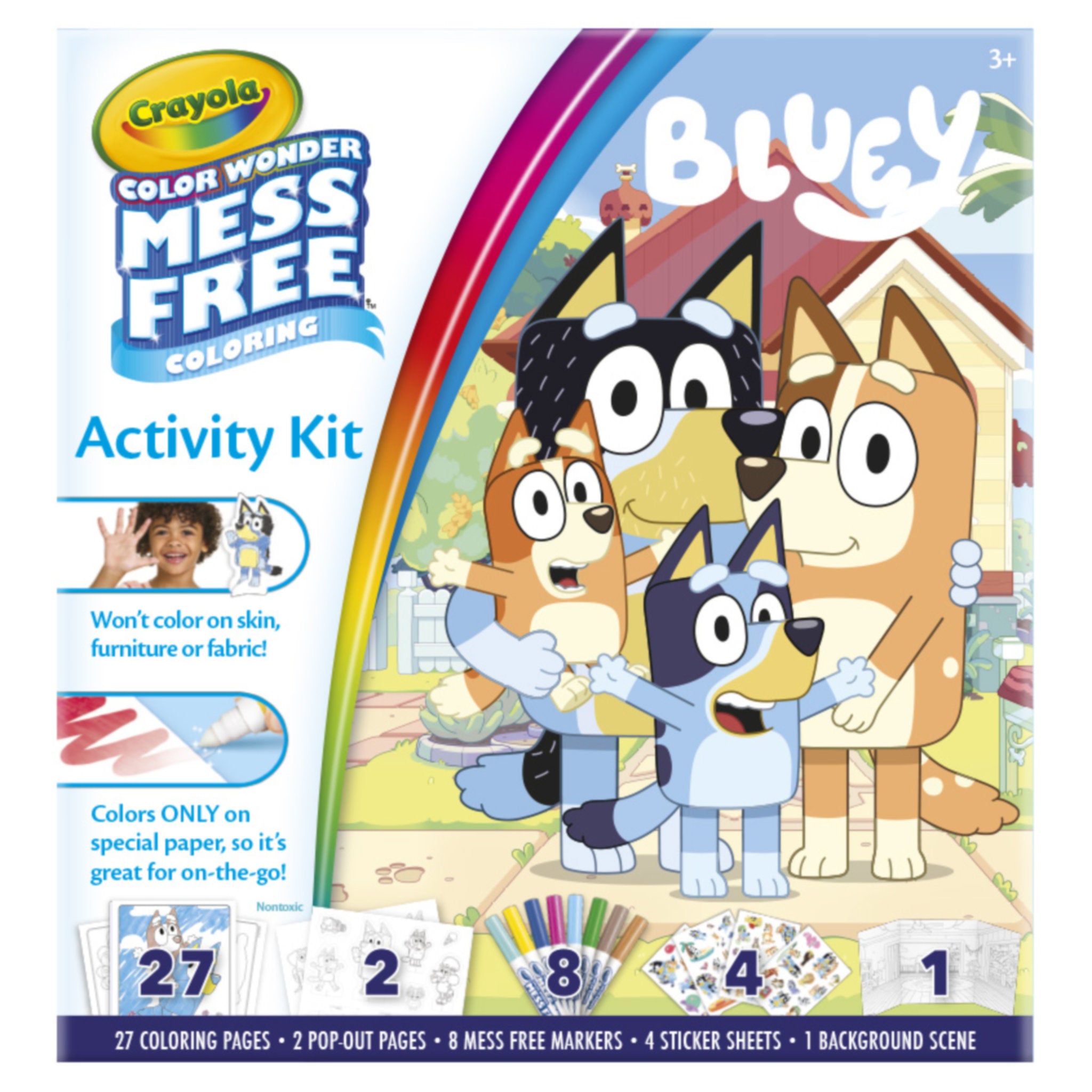 Crayola Colour Wonder Activity Kit Bluey – Toyworld Australia