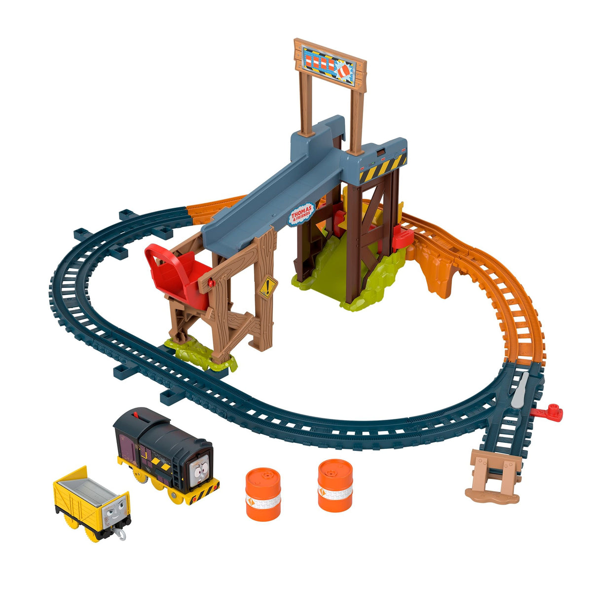 Fisher-Price Thomas & Friends Diesels Lift & Load Construction Set – Toyworld Australia