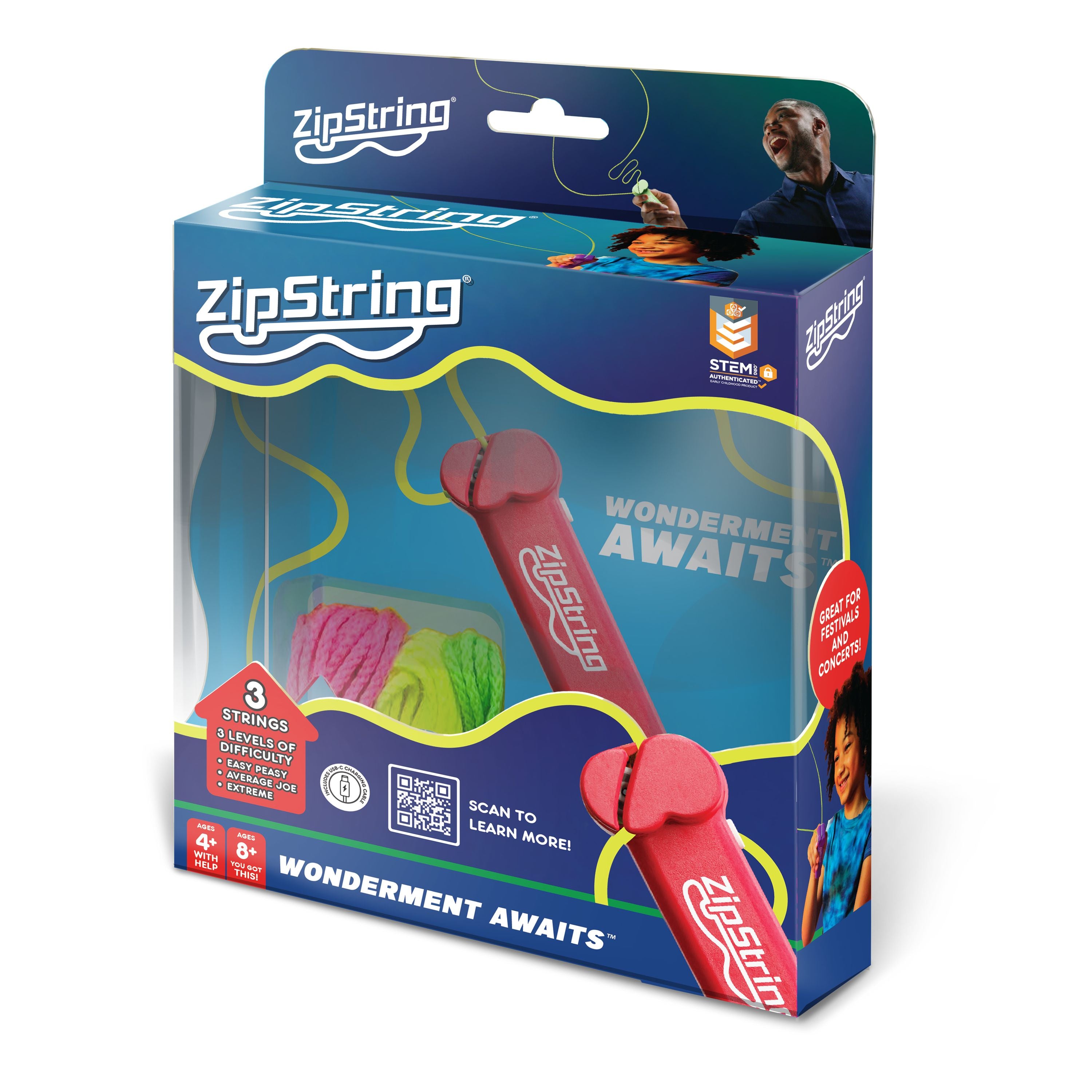 ZipString Rock'n It Red – Toyworld Australia