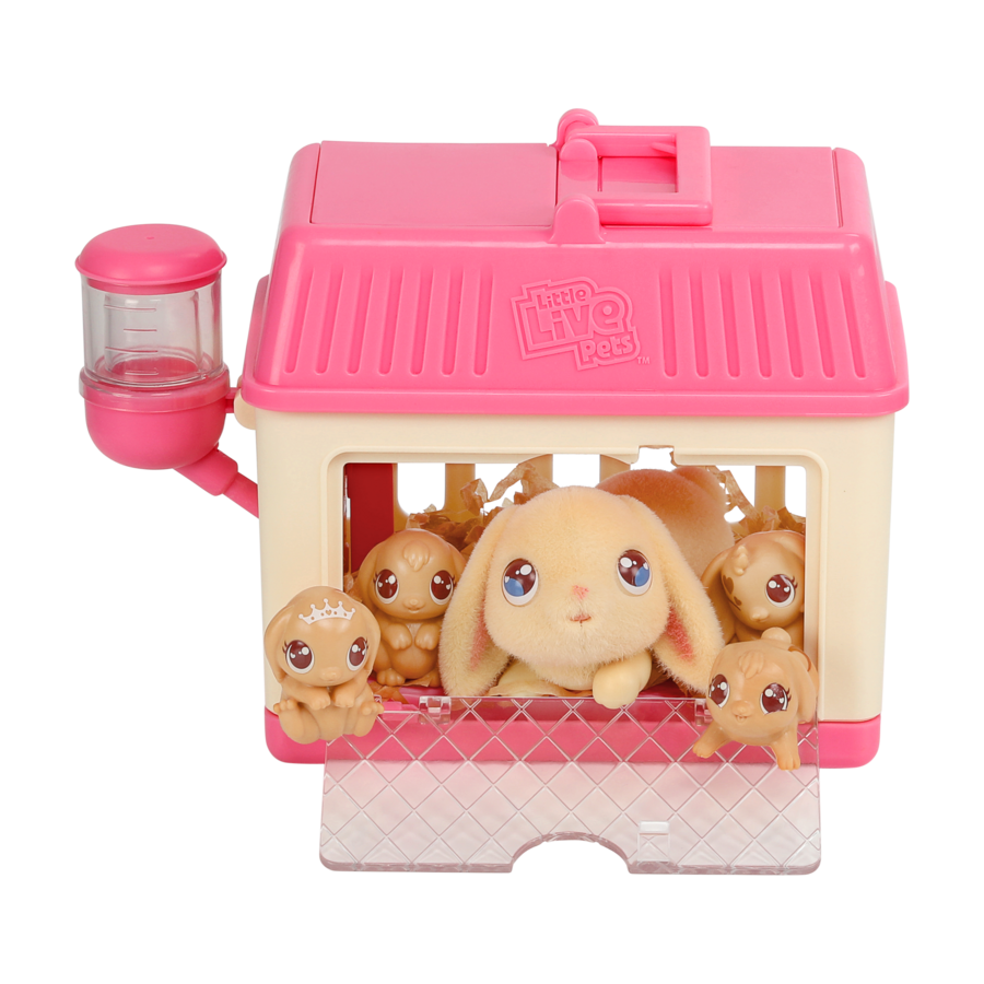 LITTLE LIVE PETS MAMA SURPRISE MINIS S2 MINI PLAYSET LIL BUNNY ...