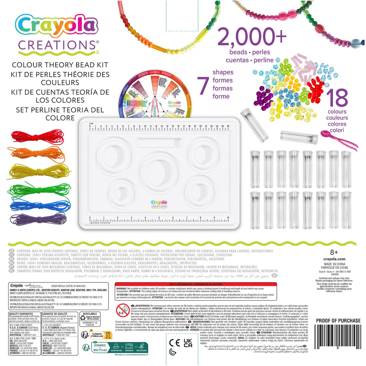 CRAYOLA CREATIONS COLOR THEORY BEAD KIT – Toyworld Australia