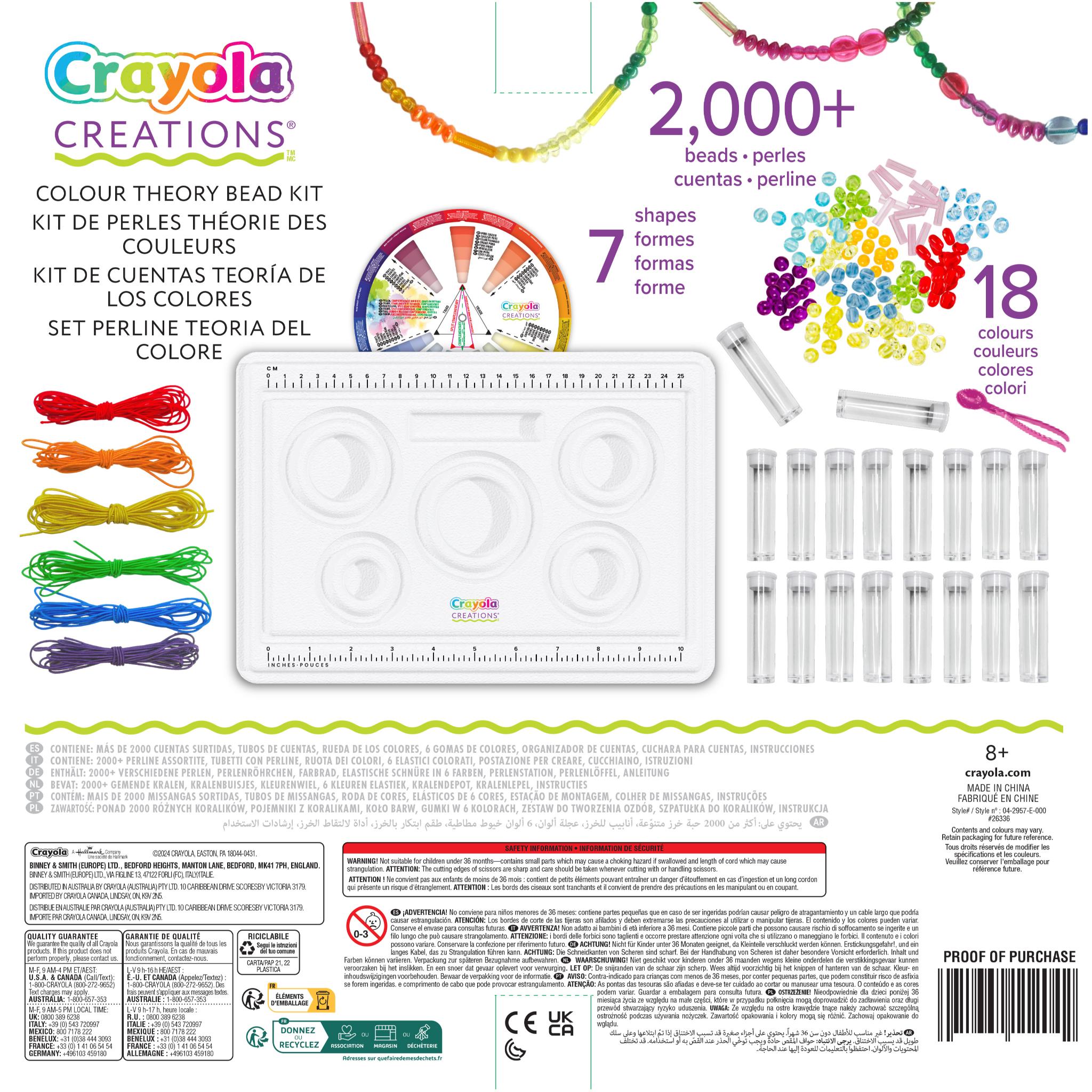 CRAYOLA CREATIONS COLOR THEORY BEAD KIT – Toyworld Australia