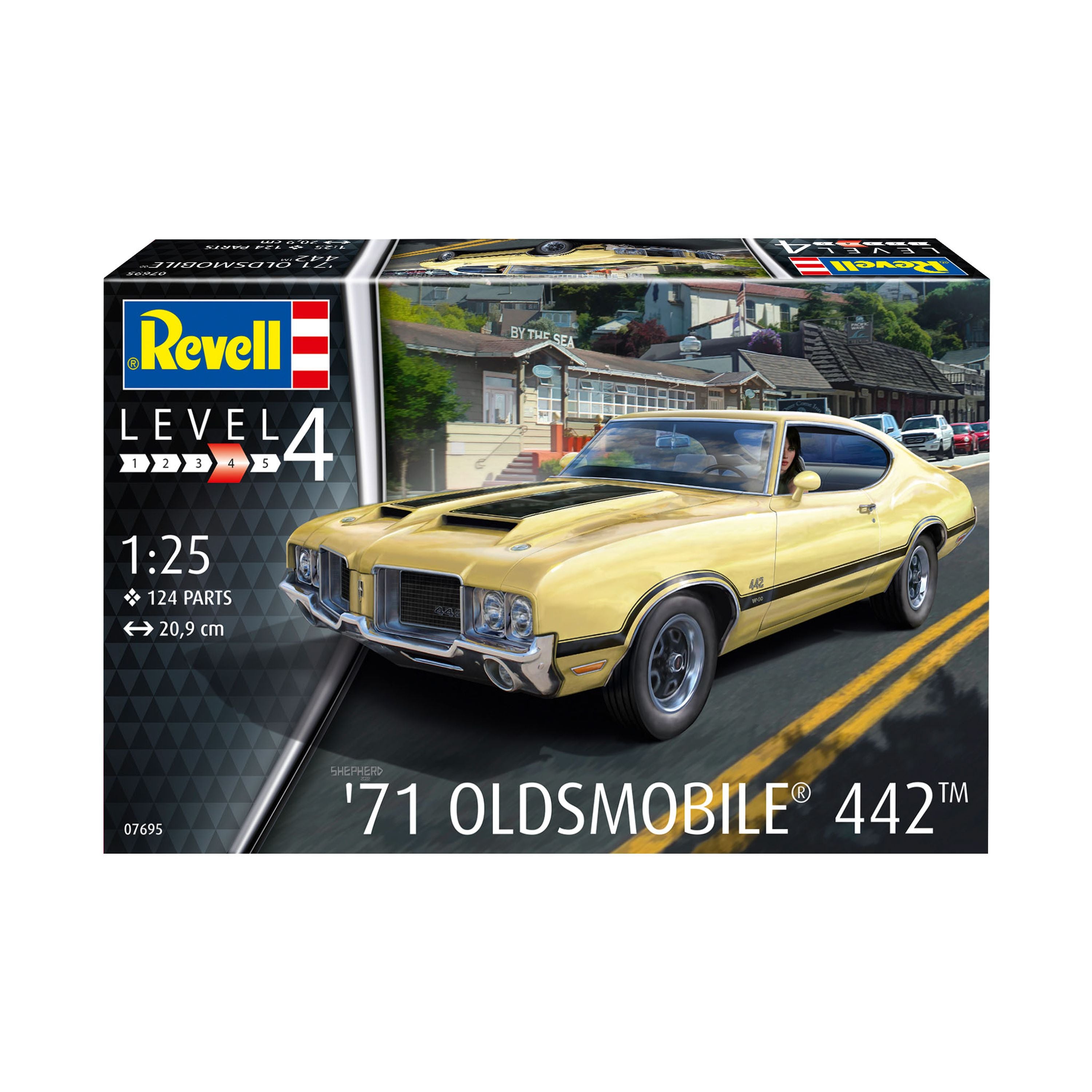 Revell 71 Oldsmobile 442 Coupé Model Kit – Toyworld Australia