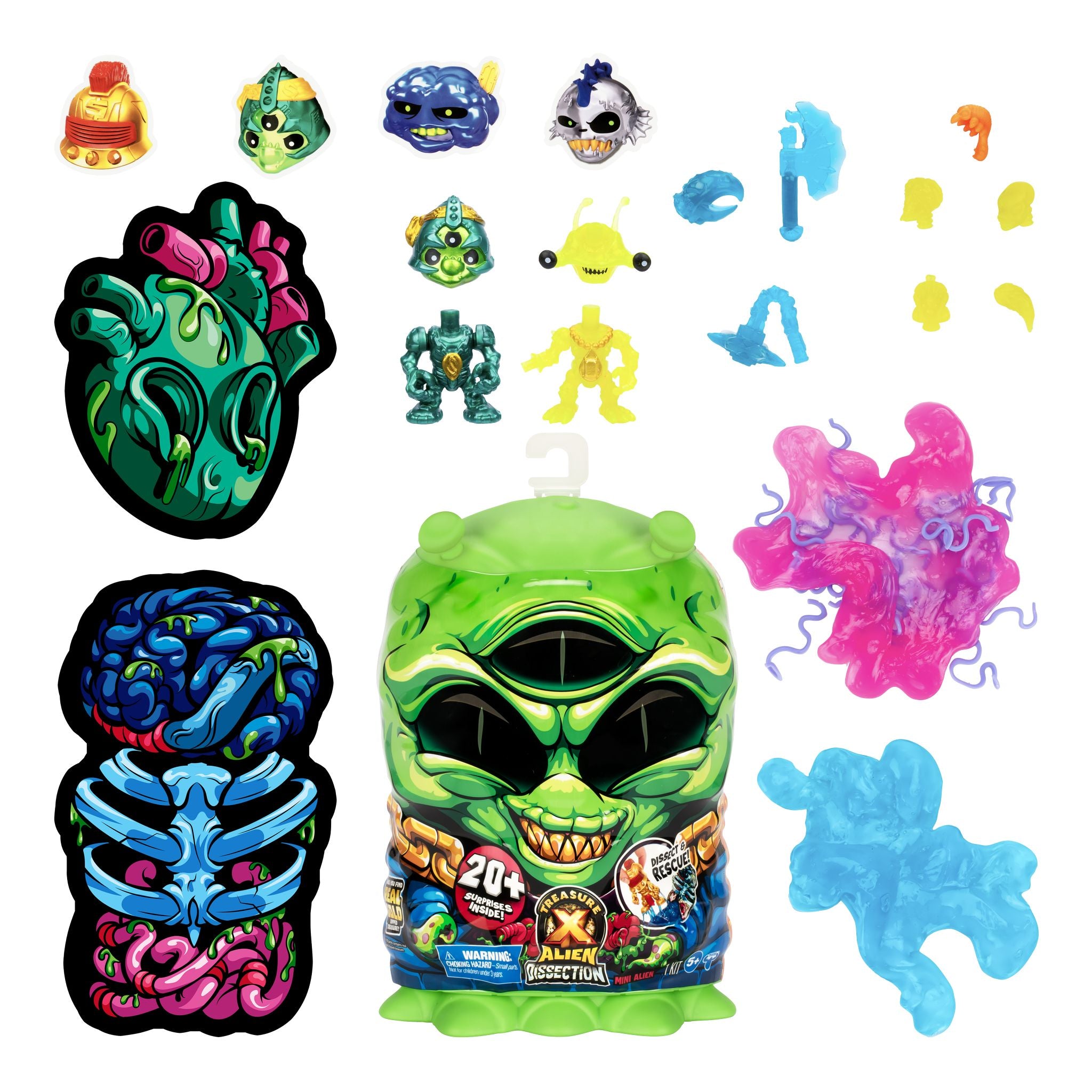 Treasure X S2 Mini Alien Dissection – Toyworld Australia