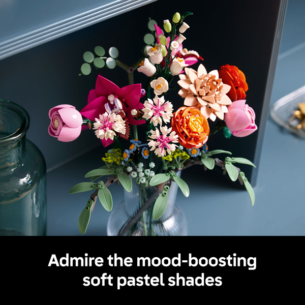 LEGO 10342 Botanicals Pretty Pink Flower Bouquet – Toyworld Australia