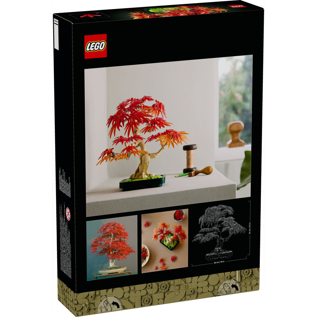 LEGO 10348 Botanicals Japanese Red Maple Bonsai Tree – Toyworld Australia