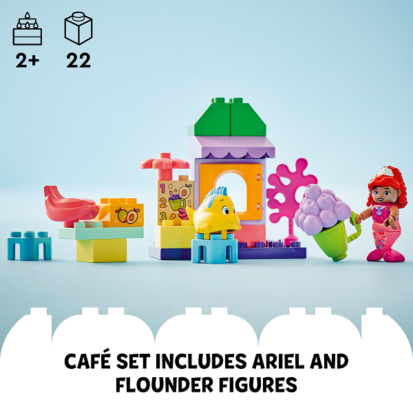 LEGO 10420 DUPLO Disney Ariel And Flounder's Cafe Stand – Toyworld ...
