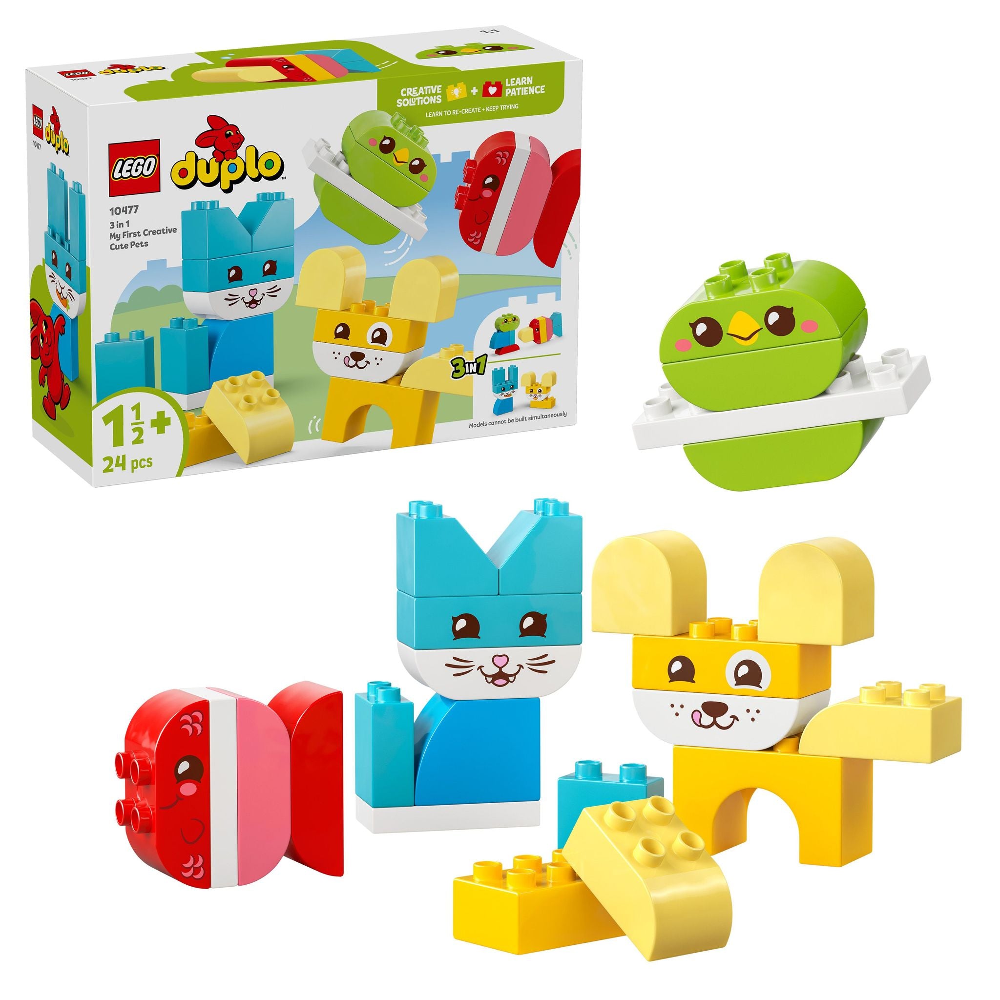LEGO 10477 DUPLO My First 3 in 1 Creative Cute Pets – Toyworld Australia