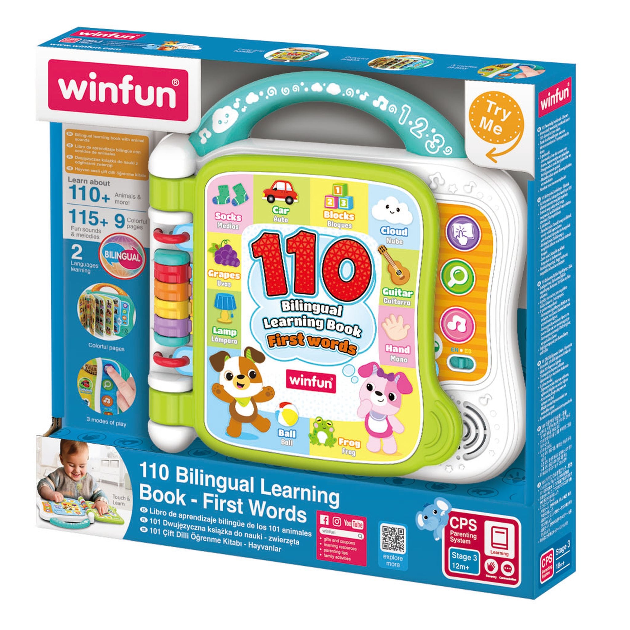 Winfun 110 Bilingual Learning Book – Toyworld Australia