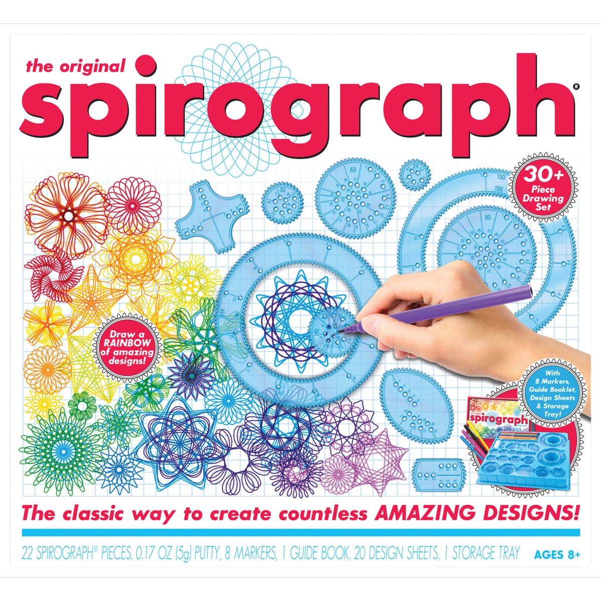 The Original Spirograph Kit With Markers – Toyworld Australia