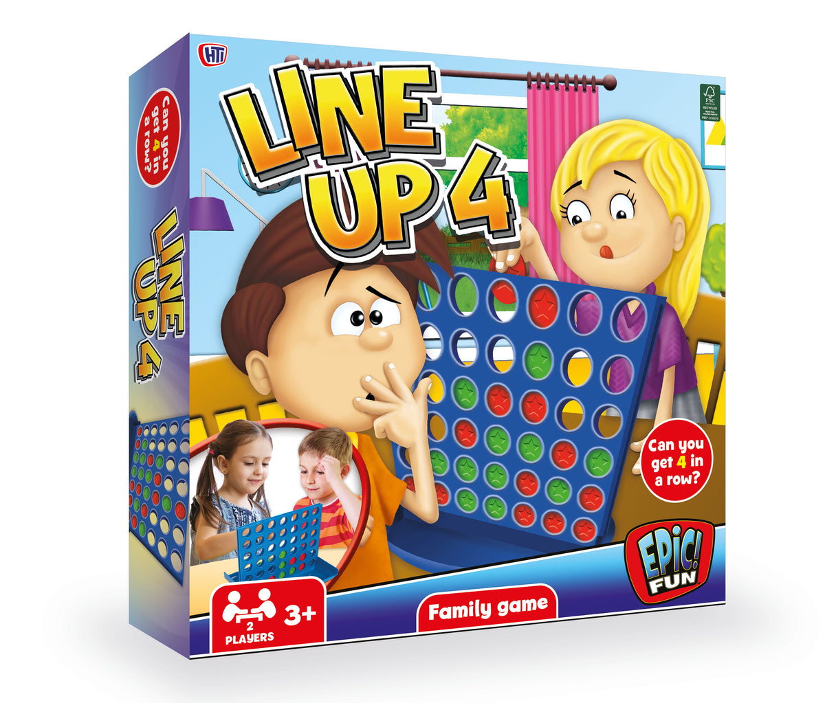 Line Up 4 Game – Toyworld Australia