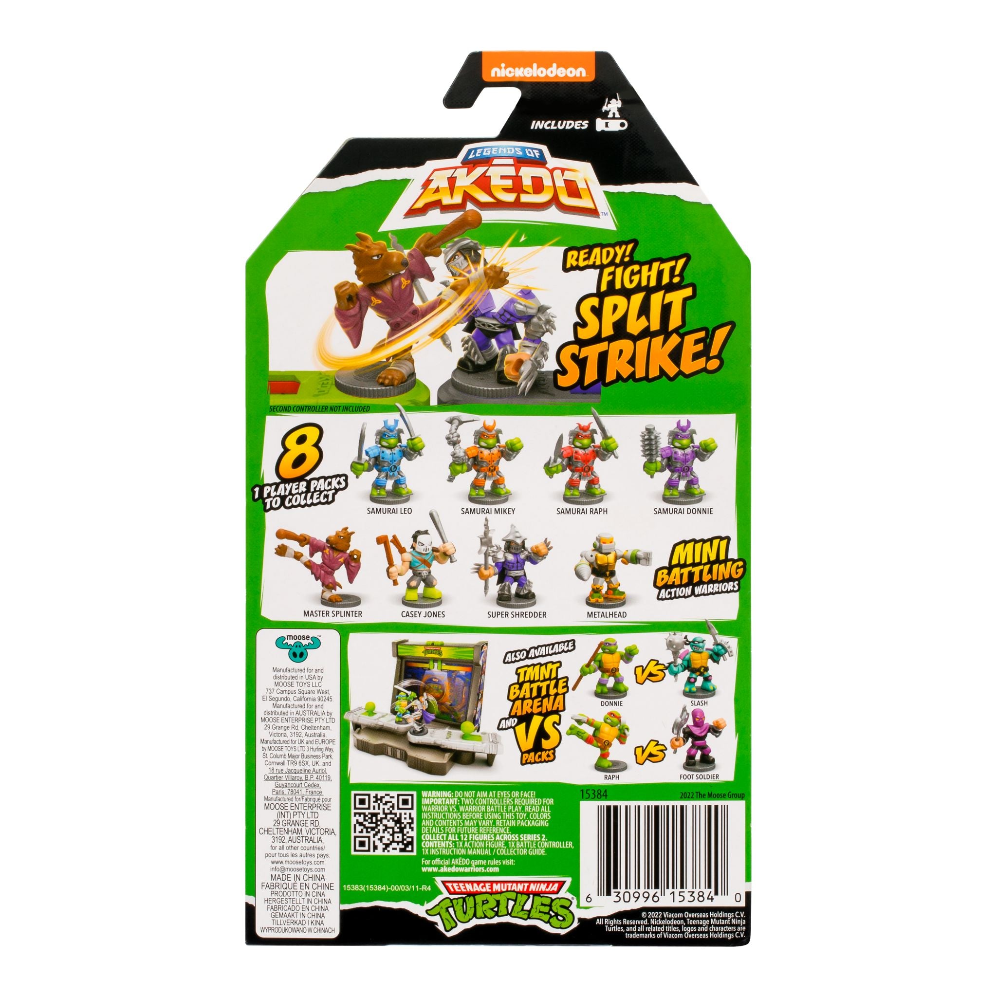 Akedo Teenage Mutant Ninja Turtles S3 Single Pack - Samurai Donnie – Toyworld Australia