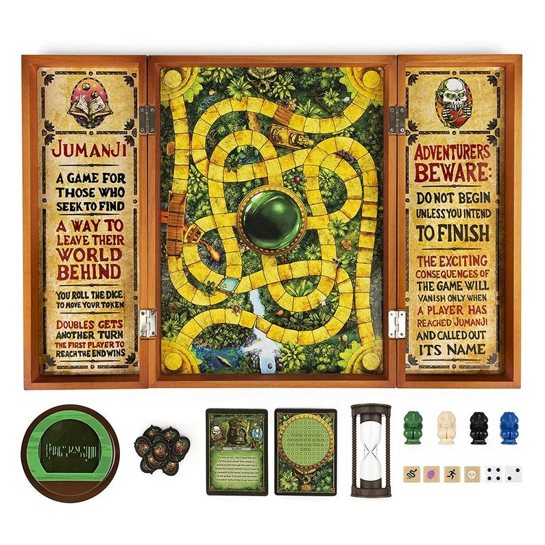 Jumanji Refresh Wooden Box Set Game – Toyworld Australia