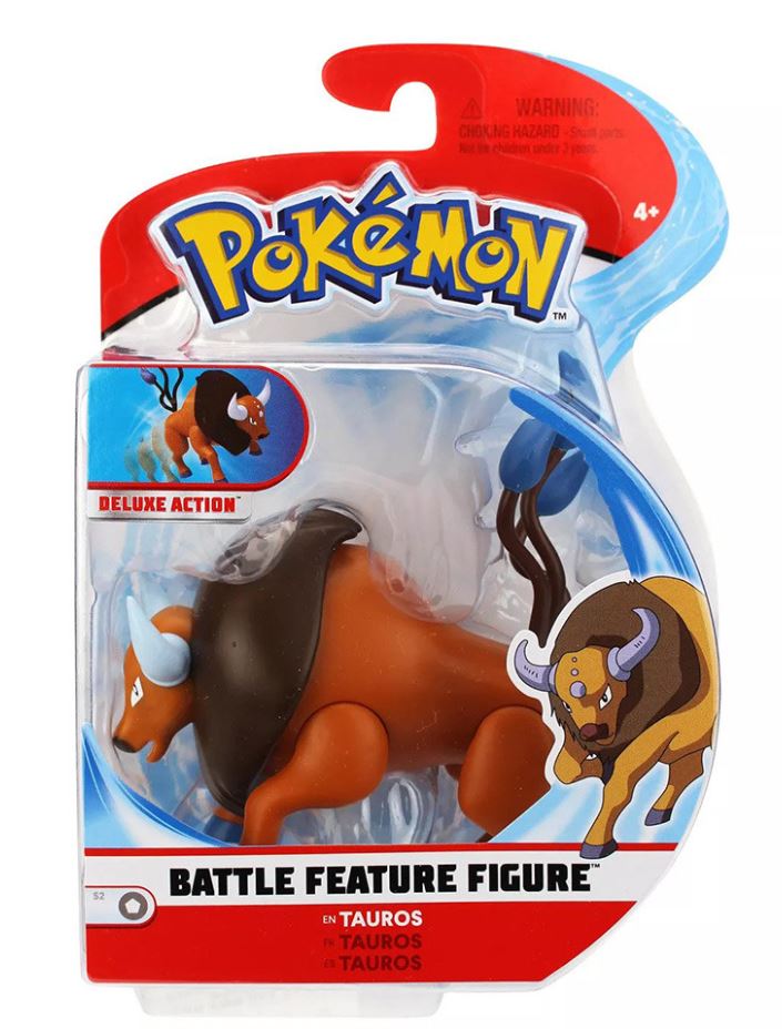 Pokemon Battle Feature Figure - Tauros – Toyworld Australia
