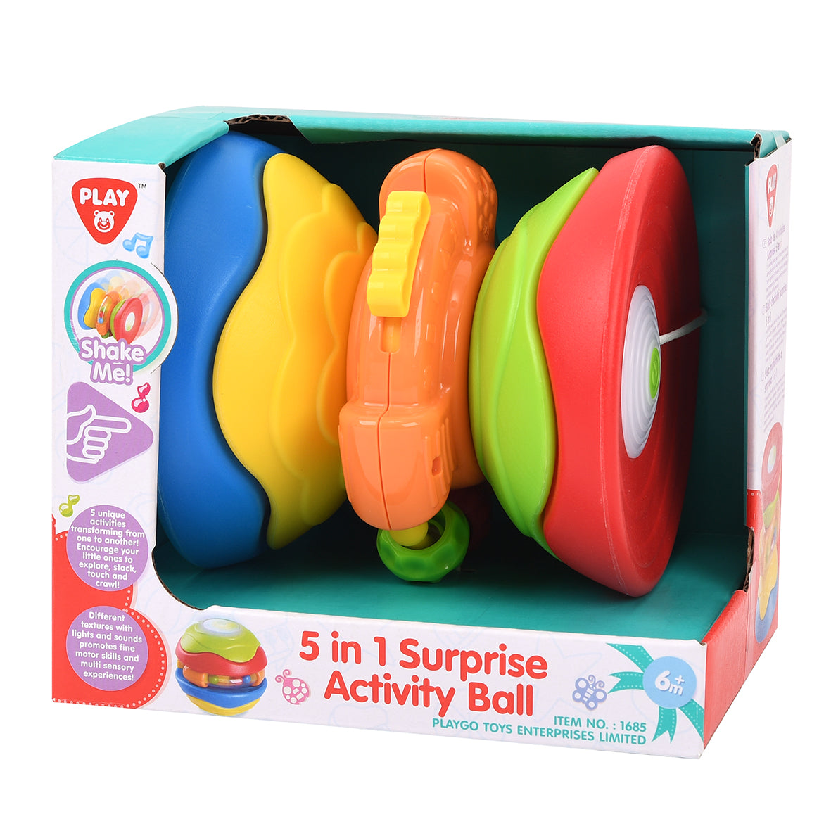 Playgo Toys 5 In 1 Surprise Activity Ball – Toyworld Australia