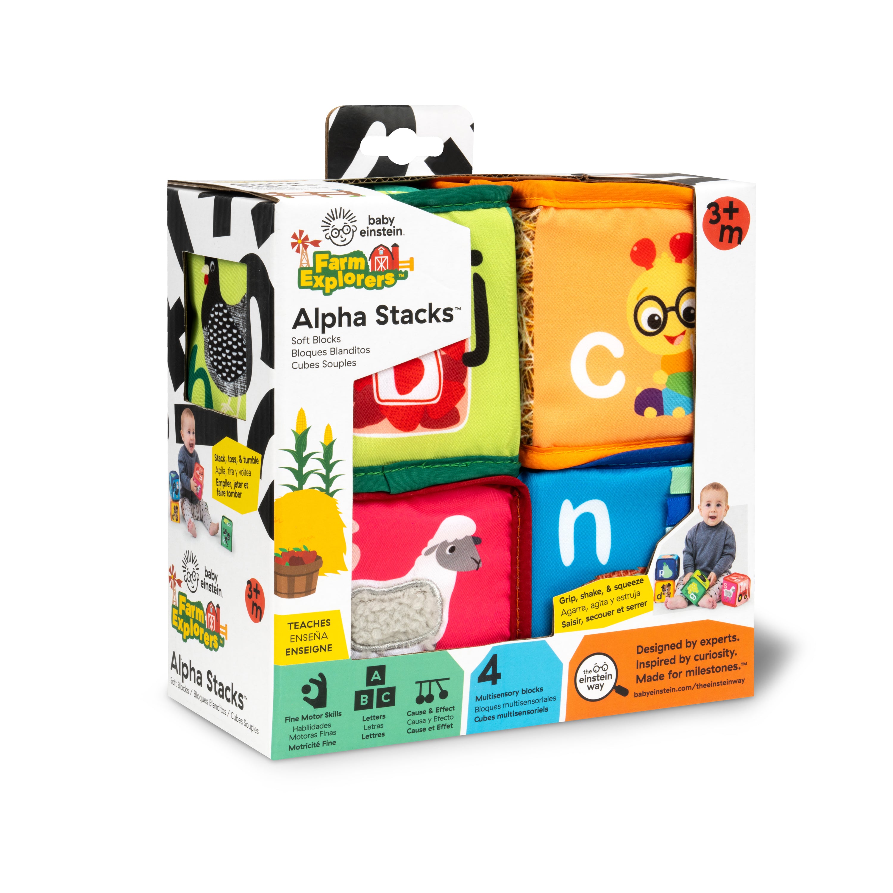 Baby Einstein Counting At The Farm Soft Activity Book – Toyworld Australia