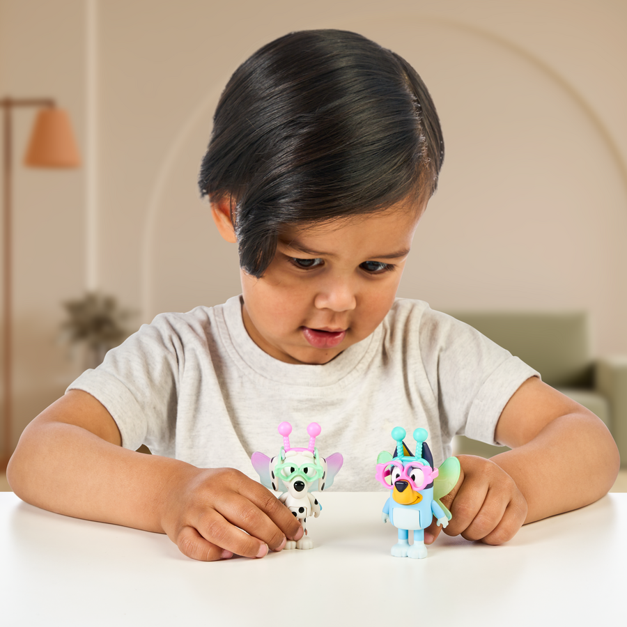 BLUEY S10 FIGURE 2 PACK - ALIENS BLUEY & CHLOE – Toyworld Australia