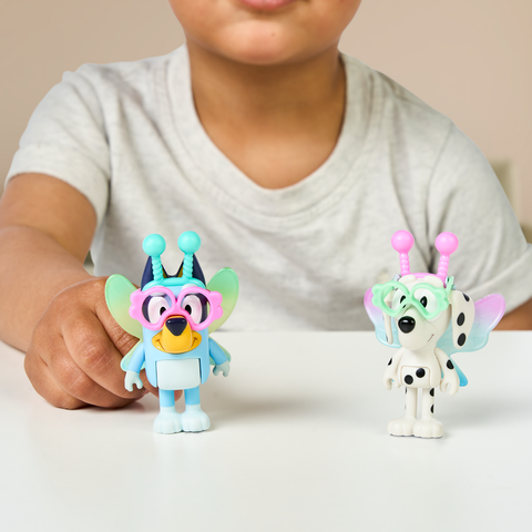 BLUEY S10 FIGURE 2 PACK - ALIENS BLUEY & CHLOE – Toyworld Australia