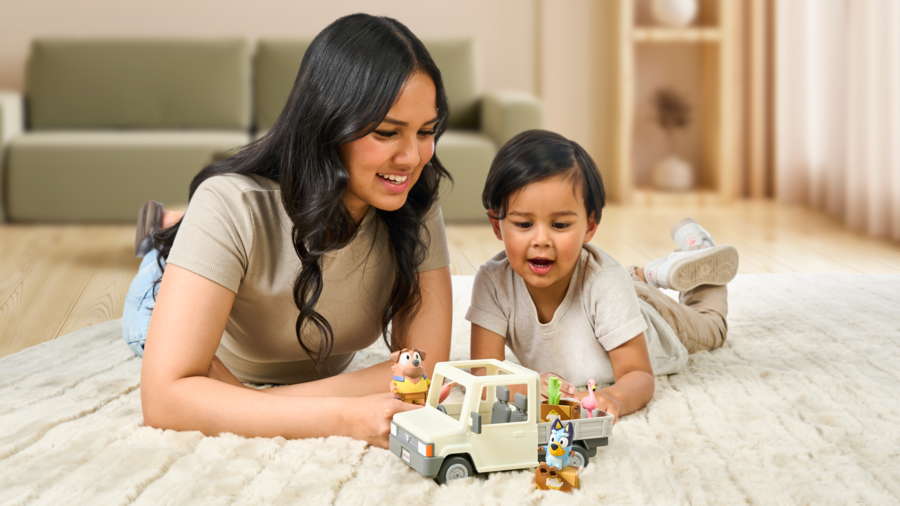 Bluey Series 10 Tradies Ute Vehicle – Toyworld Australia