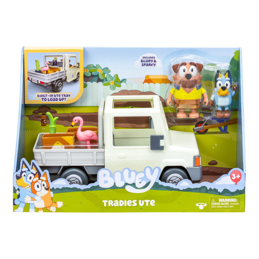 Bluey Series 10 Tradies Ute Vehicle – Toyworld Australia