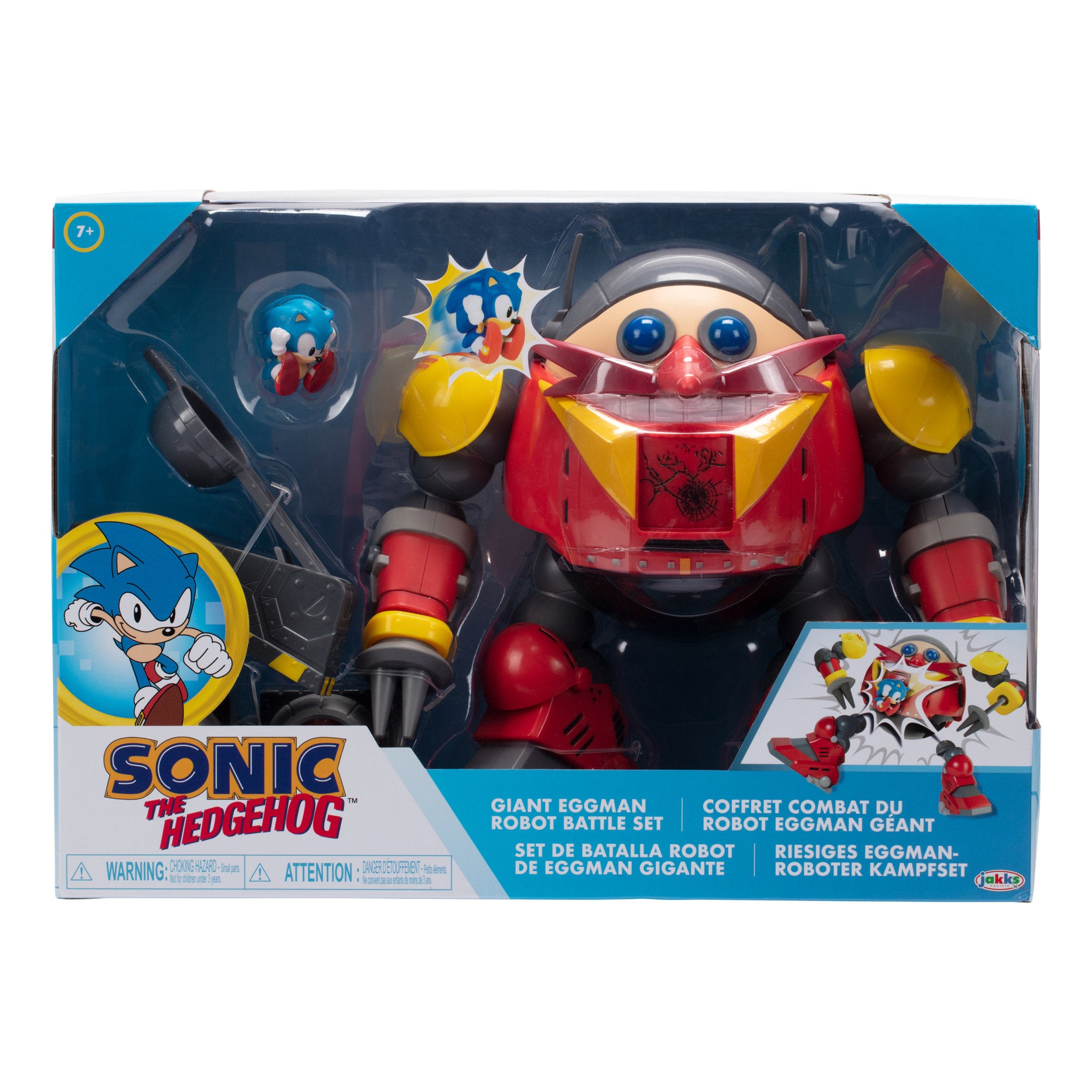 Sonic Giant Eggman Robot Battle Set – Toyworld Australia