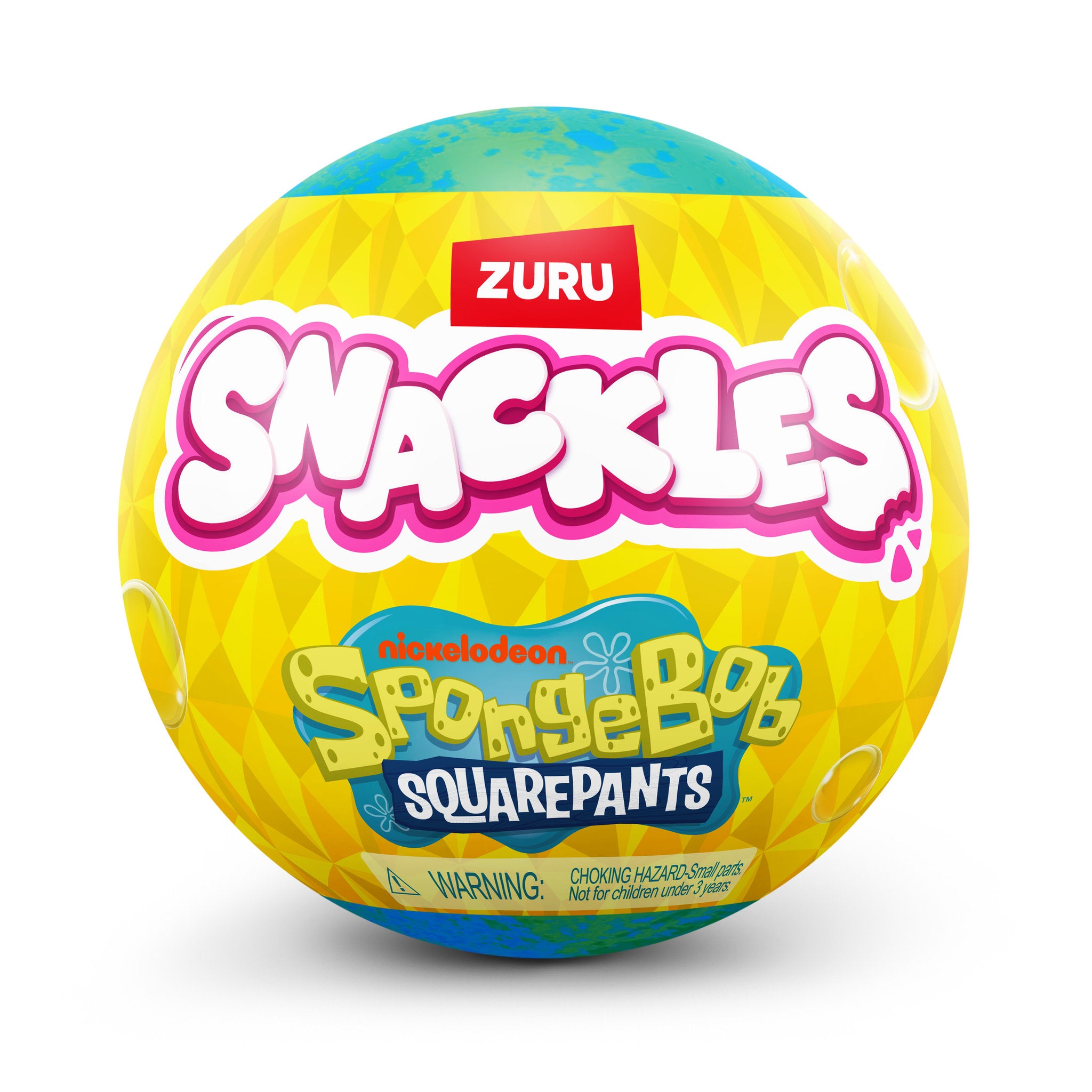 ZURU Snackles 5 Inch Plush Capsules - Spongebob Squarepants Characters ...