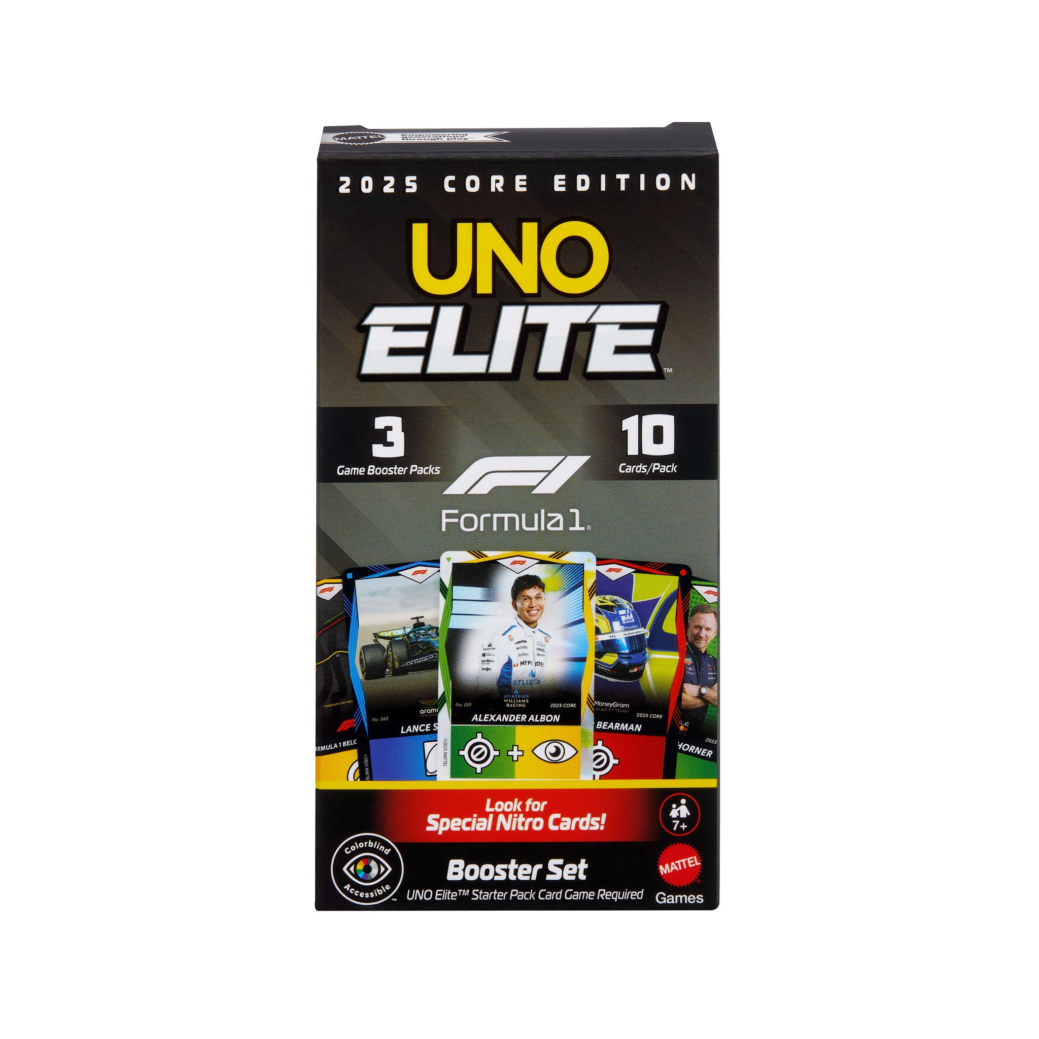 UNO Elite F1 2025 Core Edition Booster Pack – Toyworld Australia