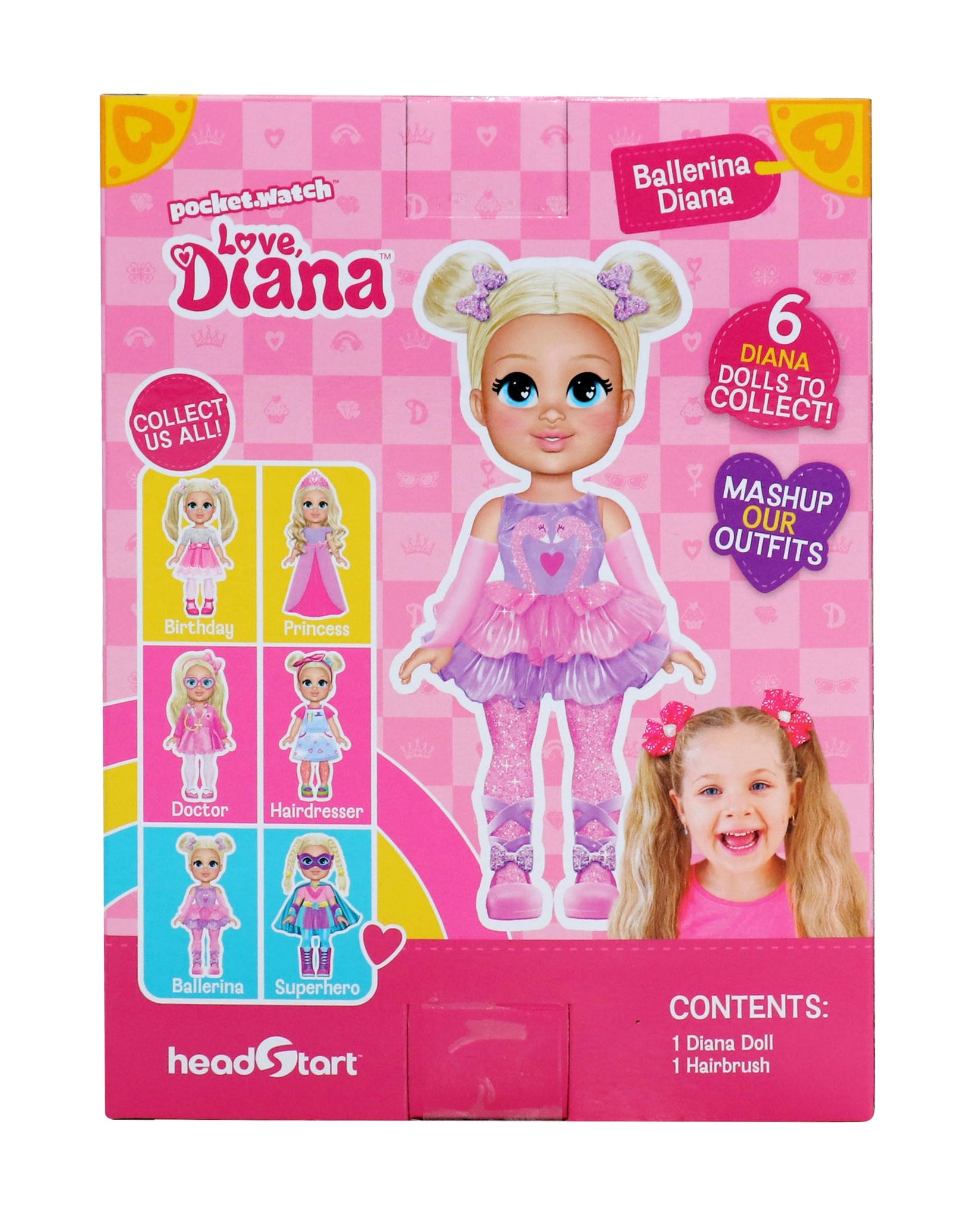 Love Diana Mini Doll 6 Inch Ballerina Diana | Toyworld – Toyworld Australia