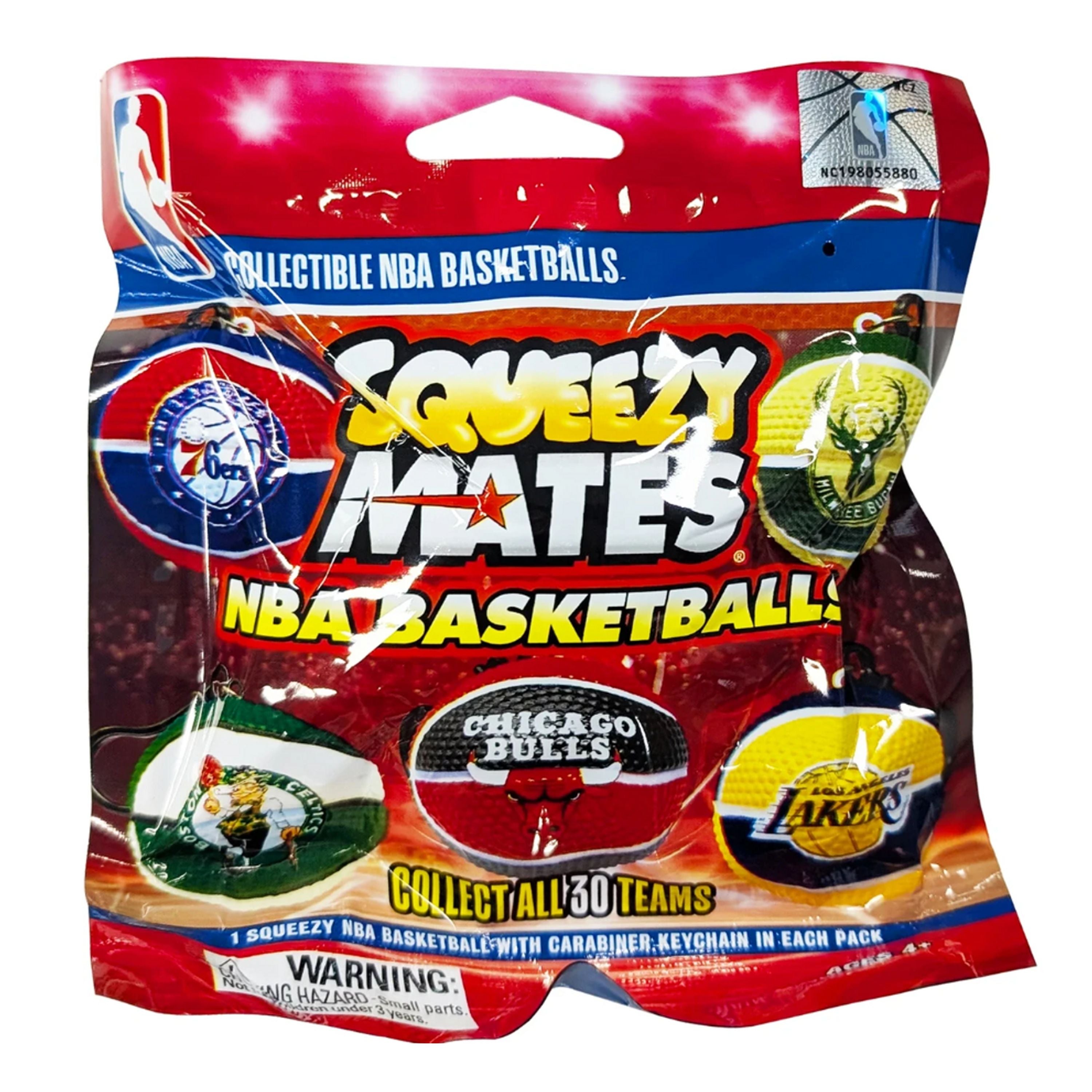 2024 NBA SqueezyMates Blind Bag 2.5 Inch Squishy Team Basketball ...
