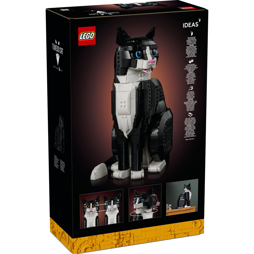 LEGO 21349 Ideas Tuxedo Cat – Toyworld Australia