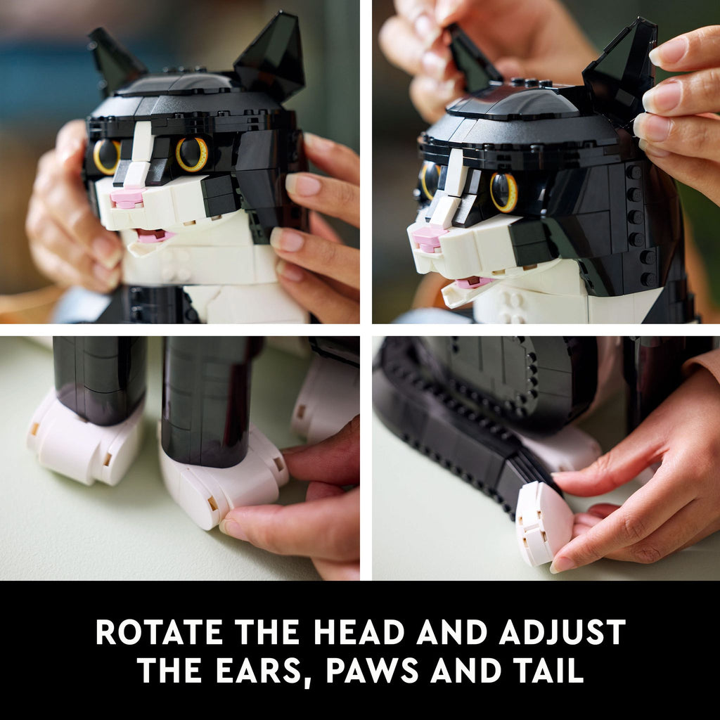 LEGO 21349 Ideas Tuxedo Cat – Toyworld Australia