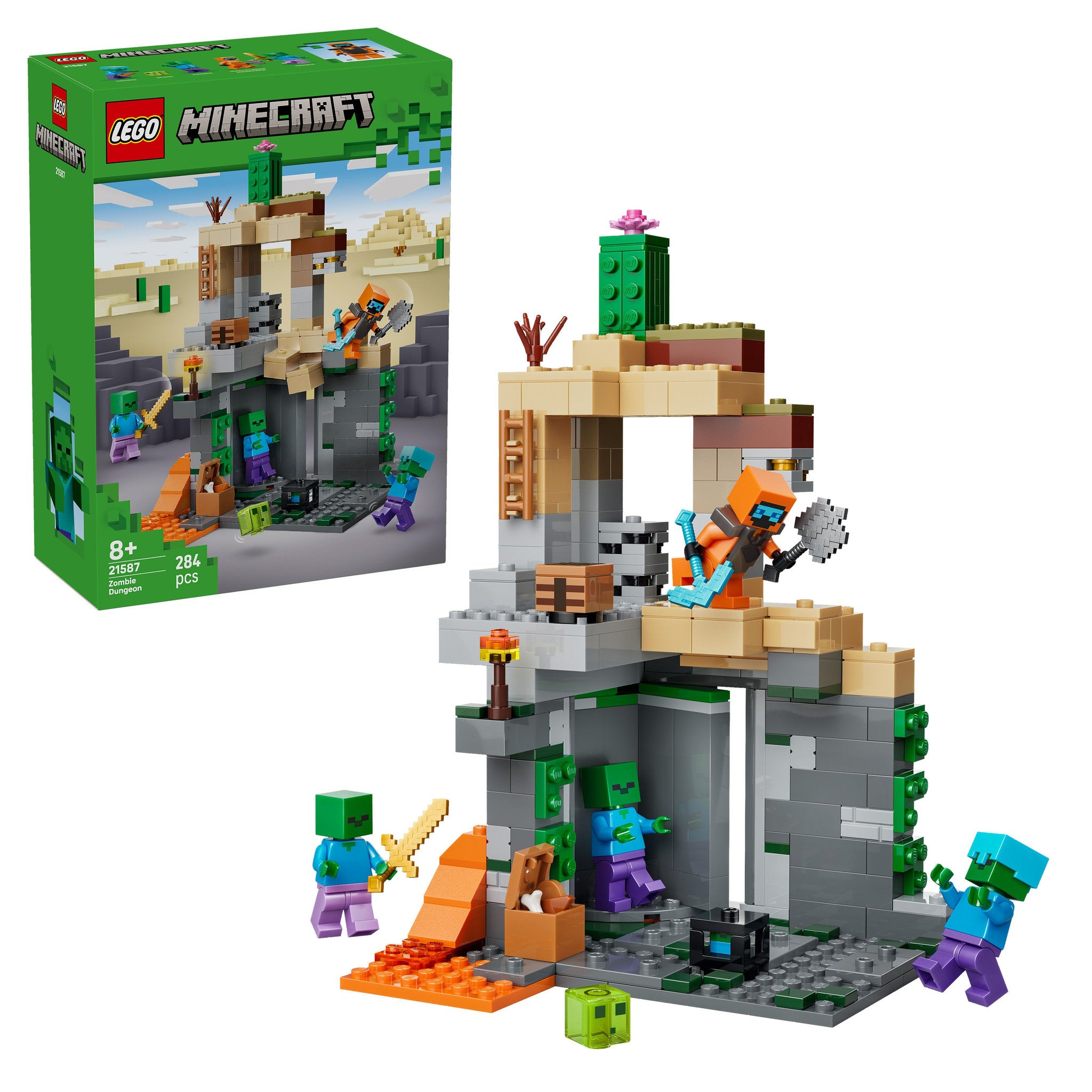 LEGO 21587 Minecraft Zombie Dungeon – Toyworld Australia