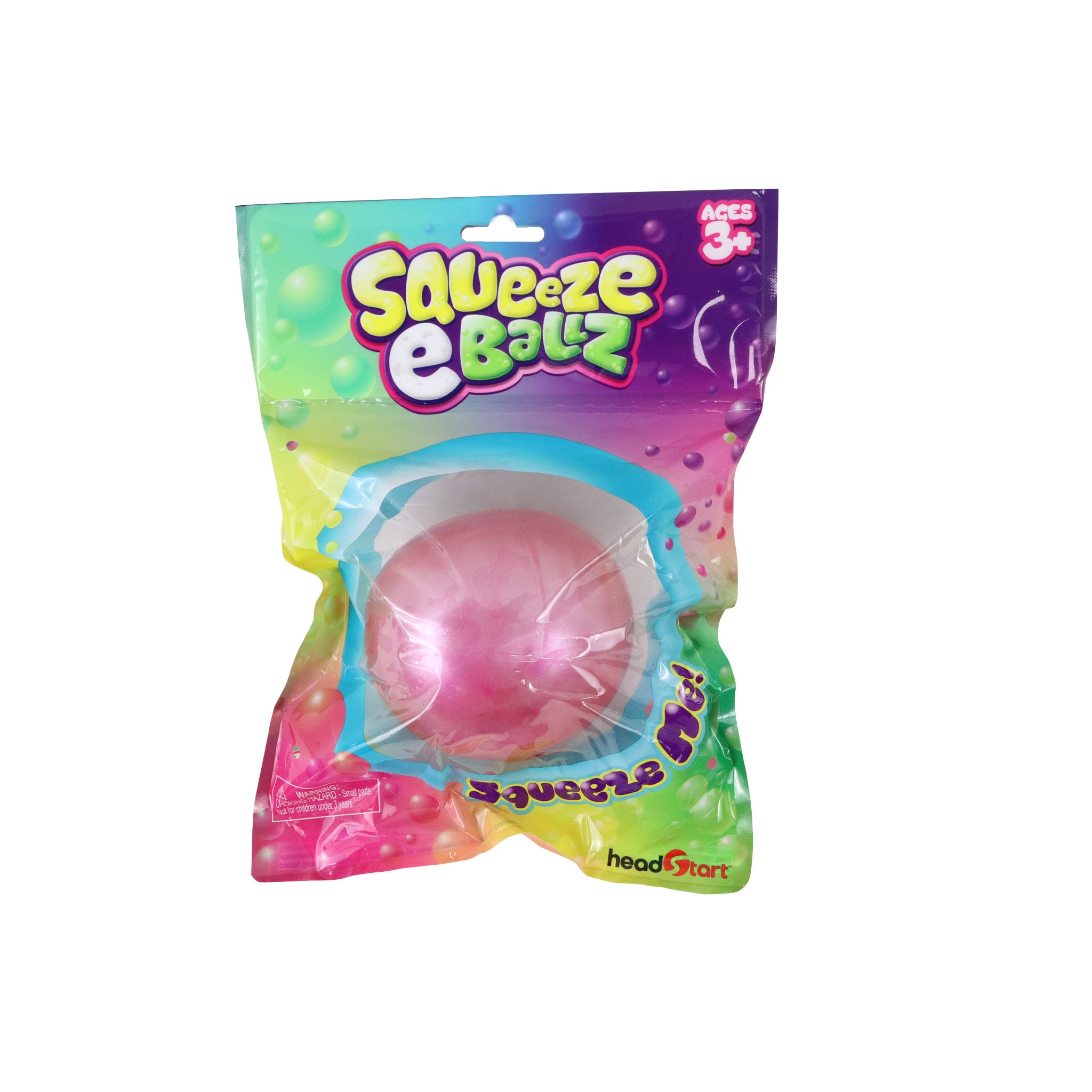 Squeeze-E-Ballz Slime Filled Ball - Pink – Toyworld Australia