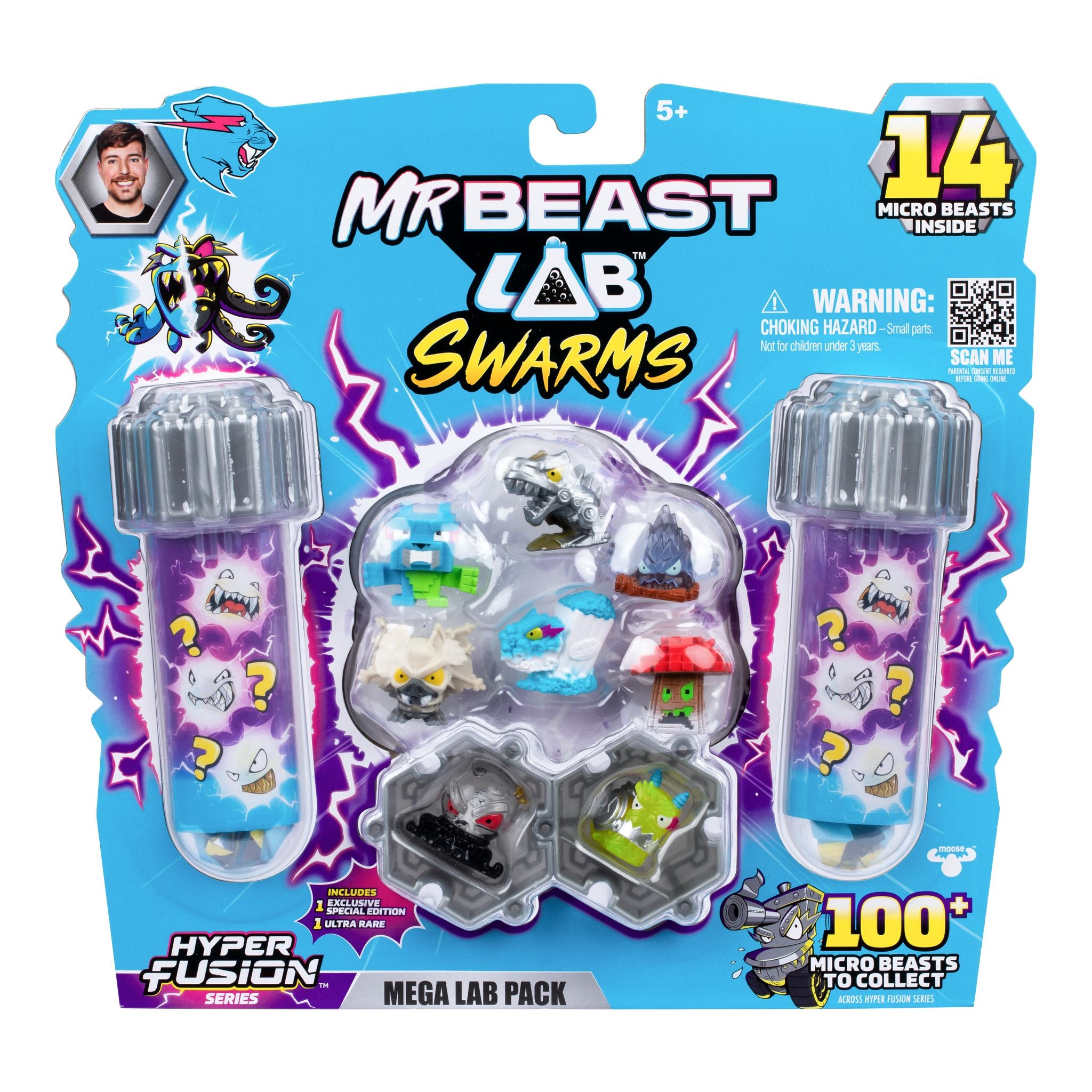 MrBeast Lab Swarms Hyper Fusion Mega Lab Pack #2 – Toyworld Australia