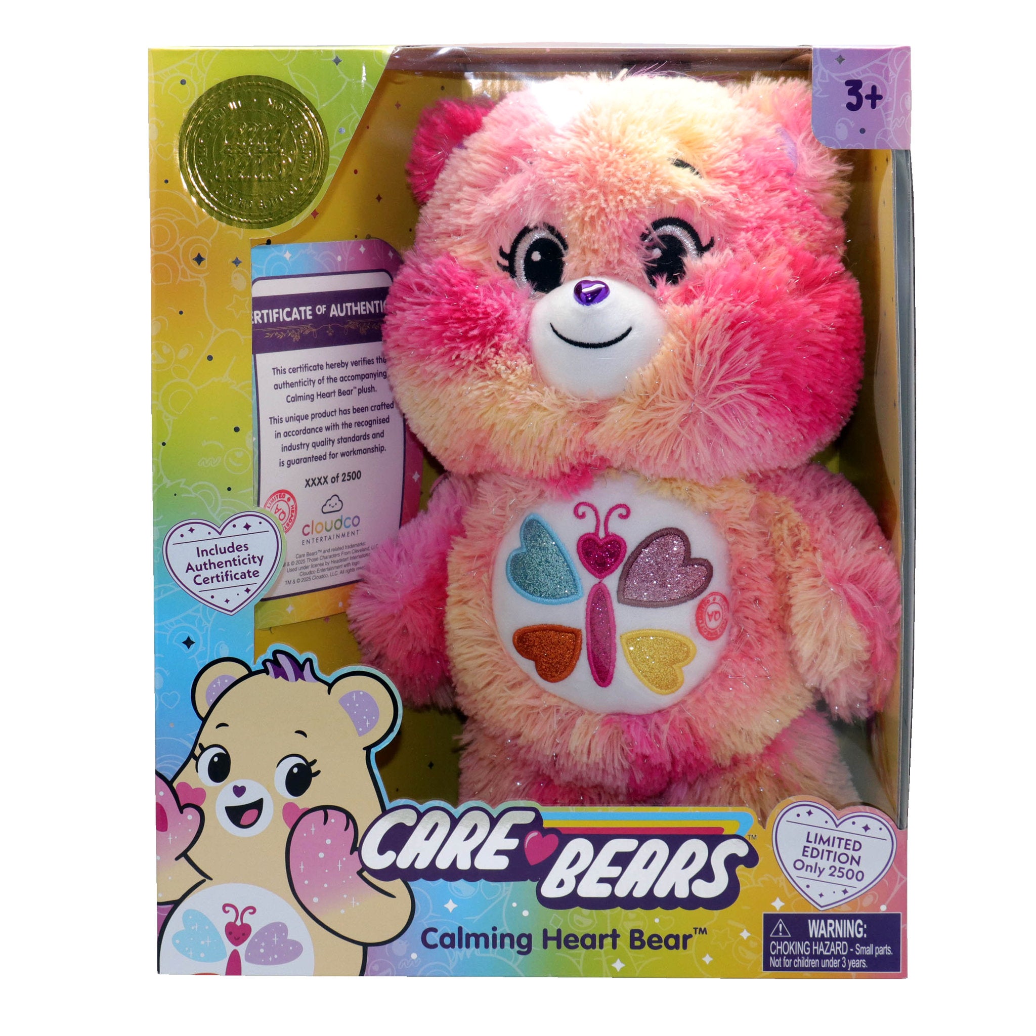 Care Bears Calming Heart Bear Limited Edition 14 Inch Plush – Toyworld ...