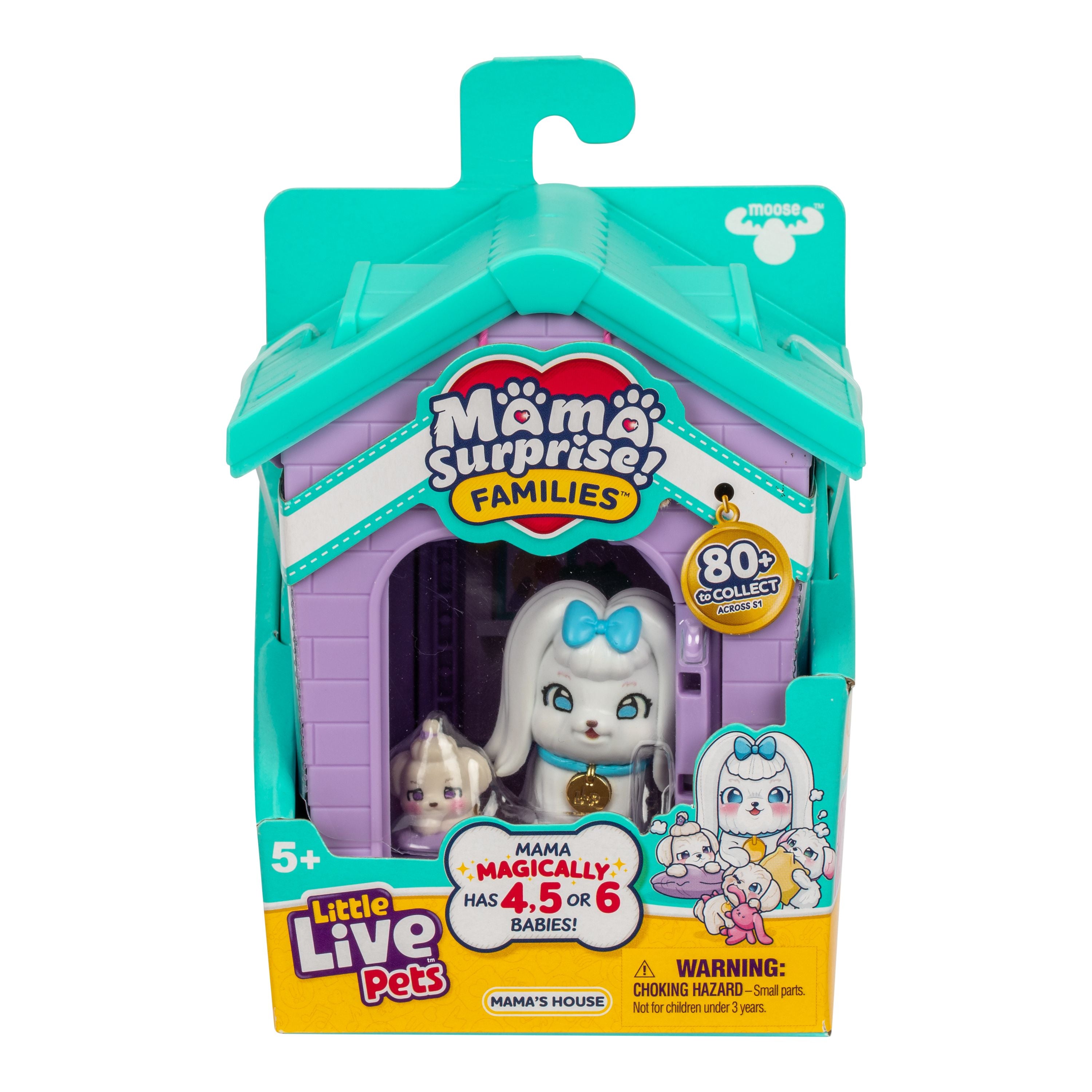 Little Live Pets Mama Surprise Families S1 Mama's House Assorted Style ...