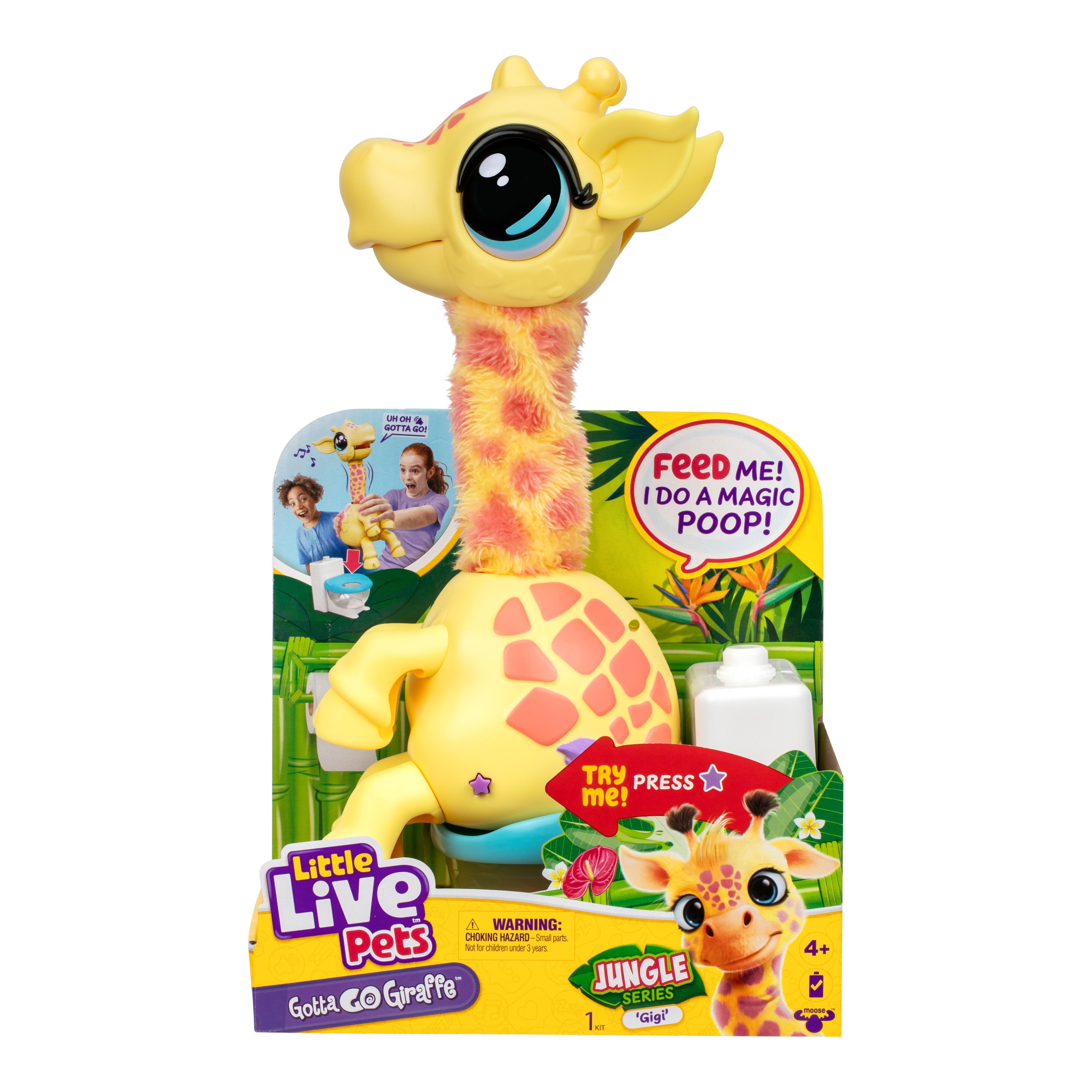 Little Live Pets Gotta Go Giraffe – Toyworld Australia
