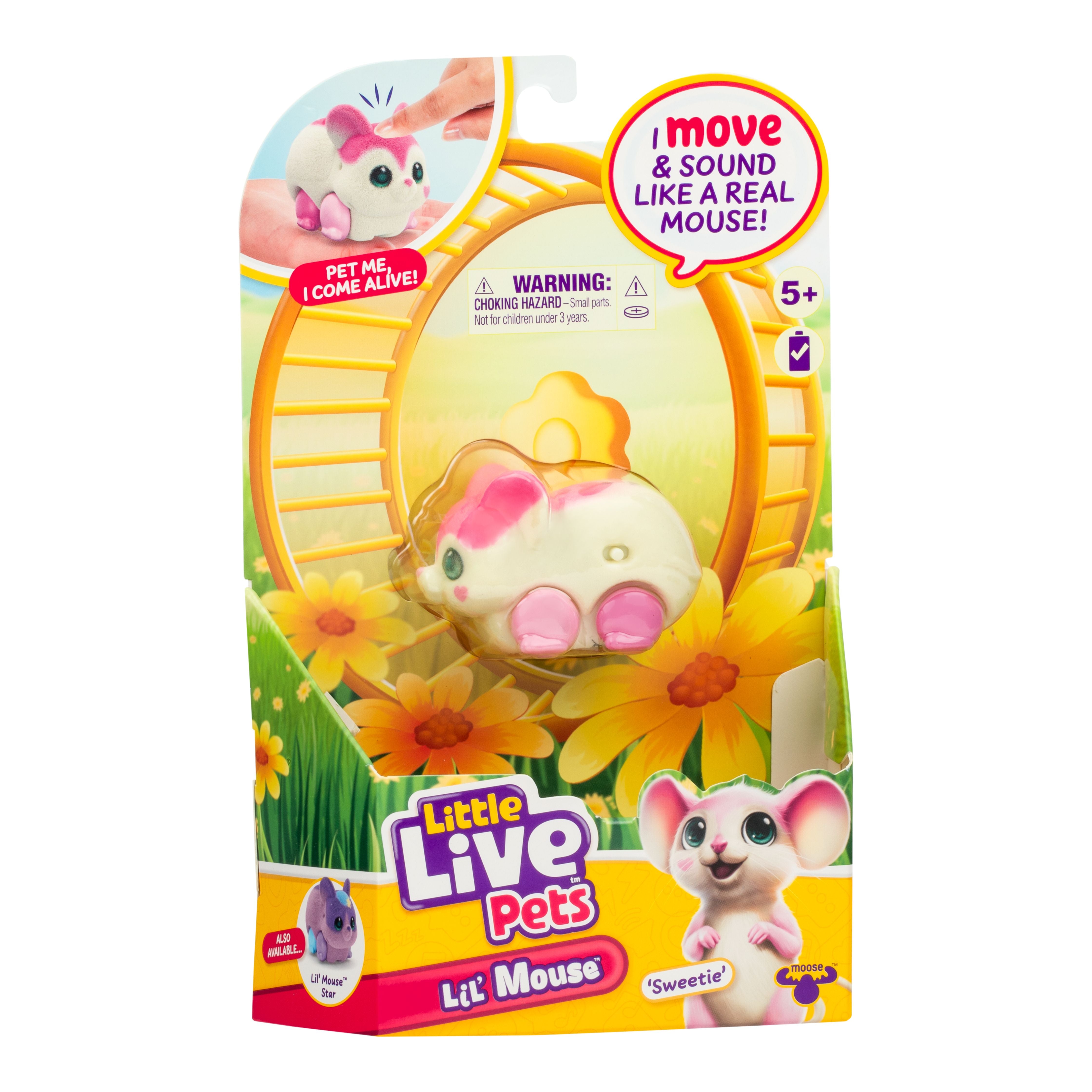 Little Live Pets Lil' Mouse - Sweetie – Toyworld Australia