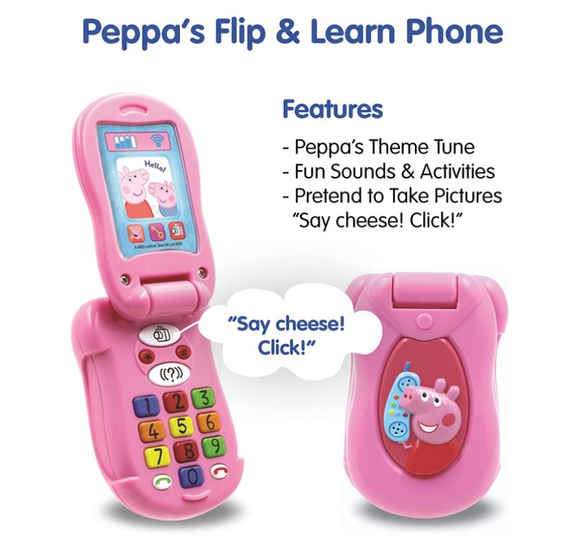 Peppa Pig Flip Phone | Toys In-Store & Online | Toyworld – Toyworld ...