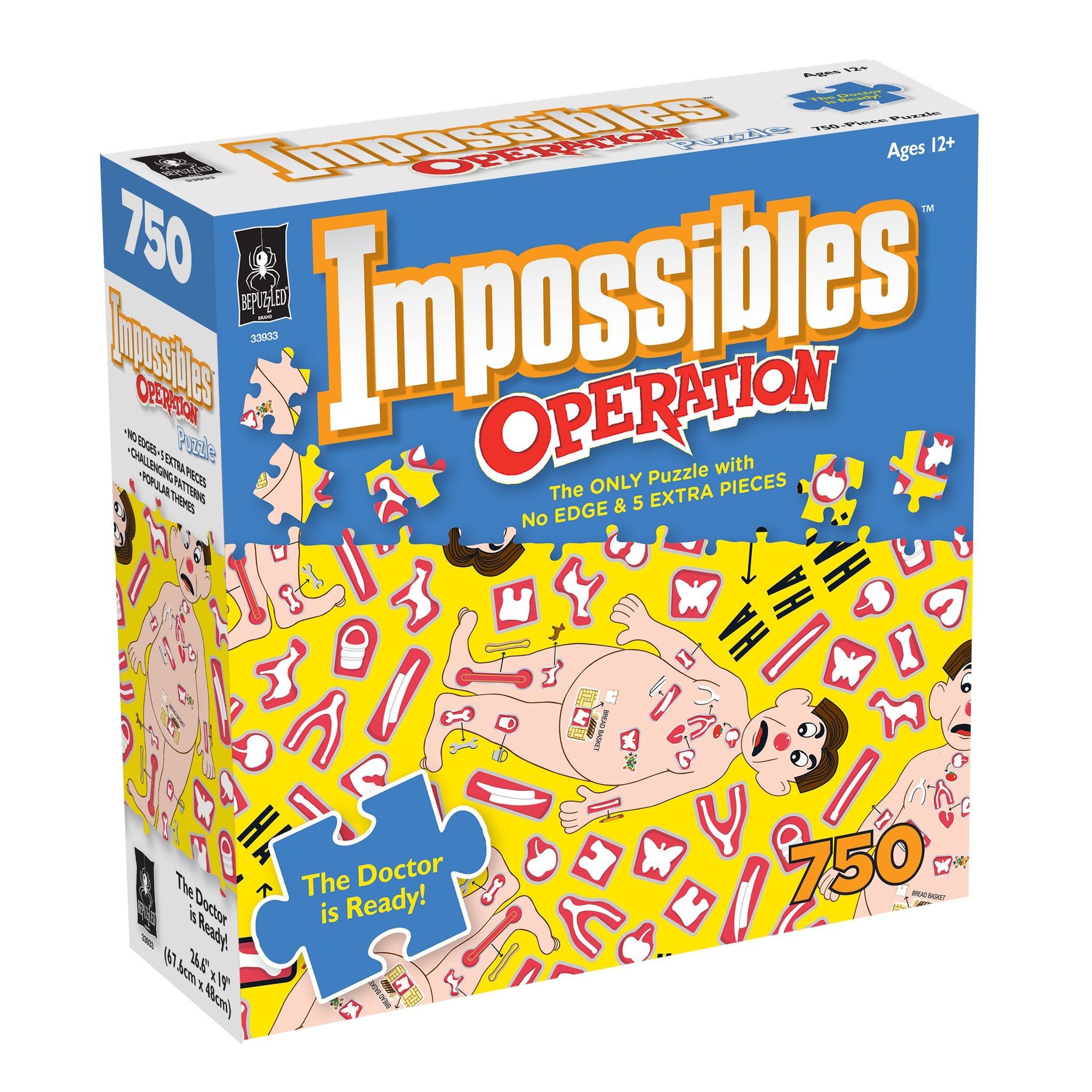 Hasbro Impossibles Operation 750 Piece Puzzle – Toyworld Australia