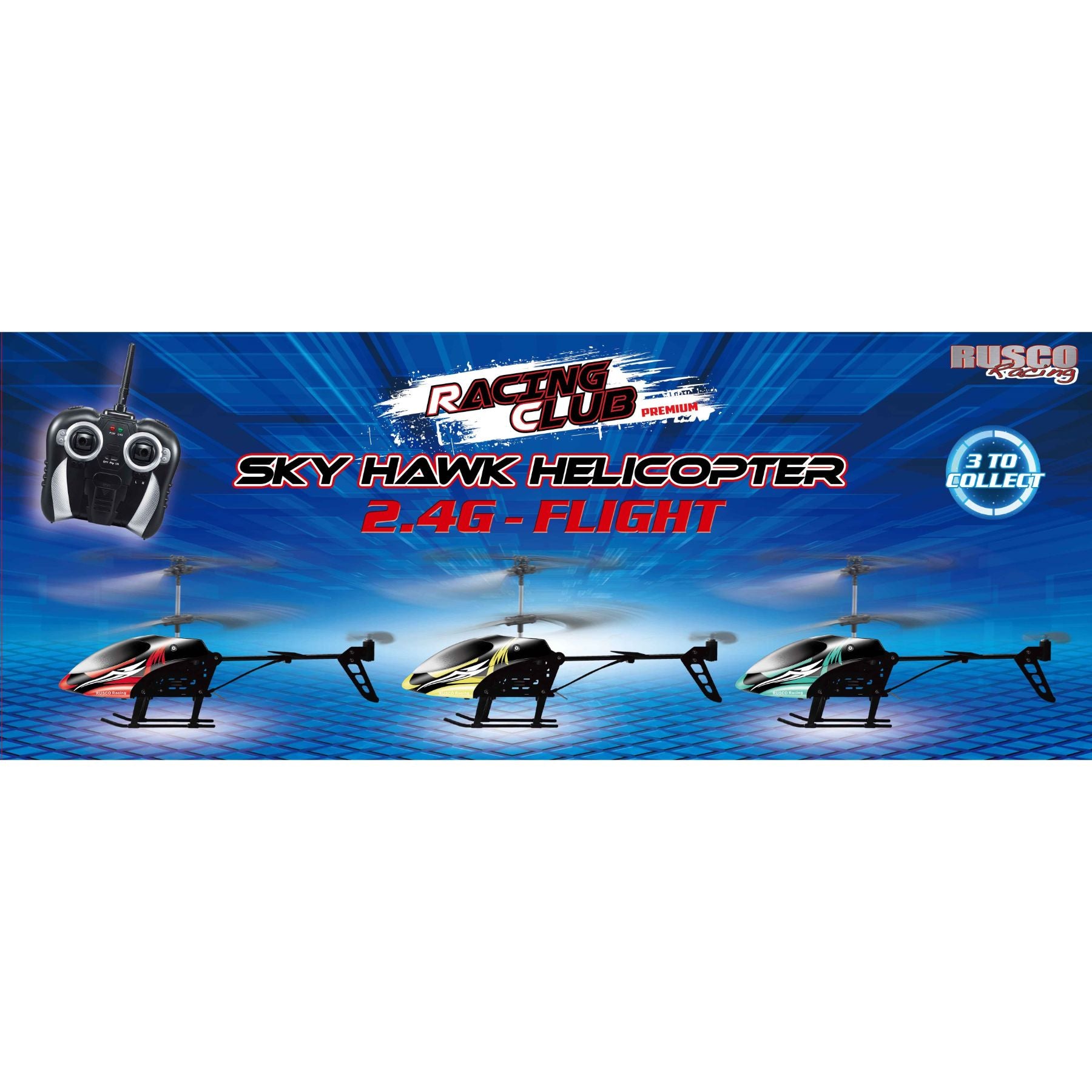 Rusco Racing RC Sky Hawk Helicopter Assorted Styles – Toyworld Australia