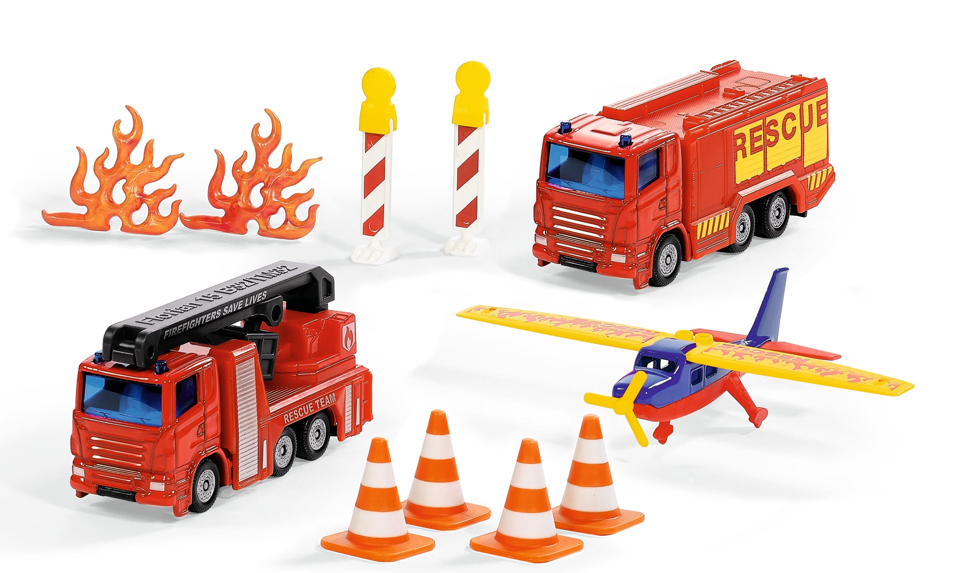 Siku 6330 4 Piece Fire Brigade Gift Set – Toyworld Australia