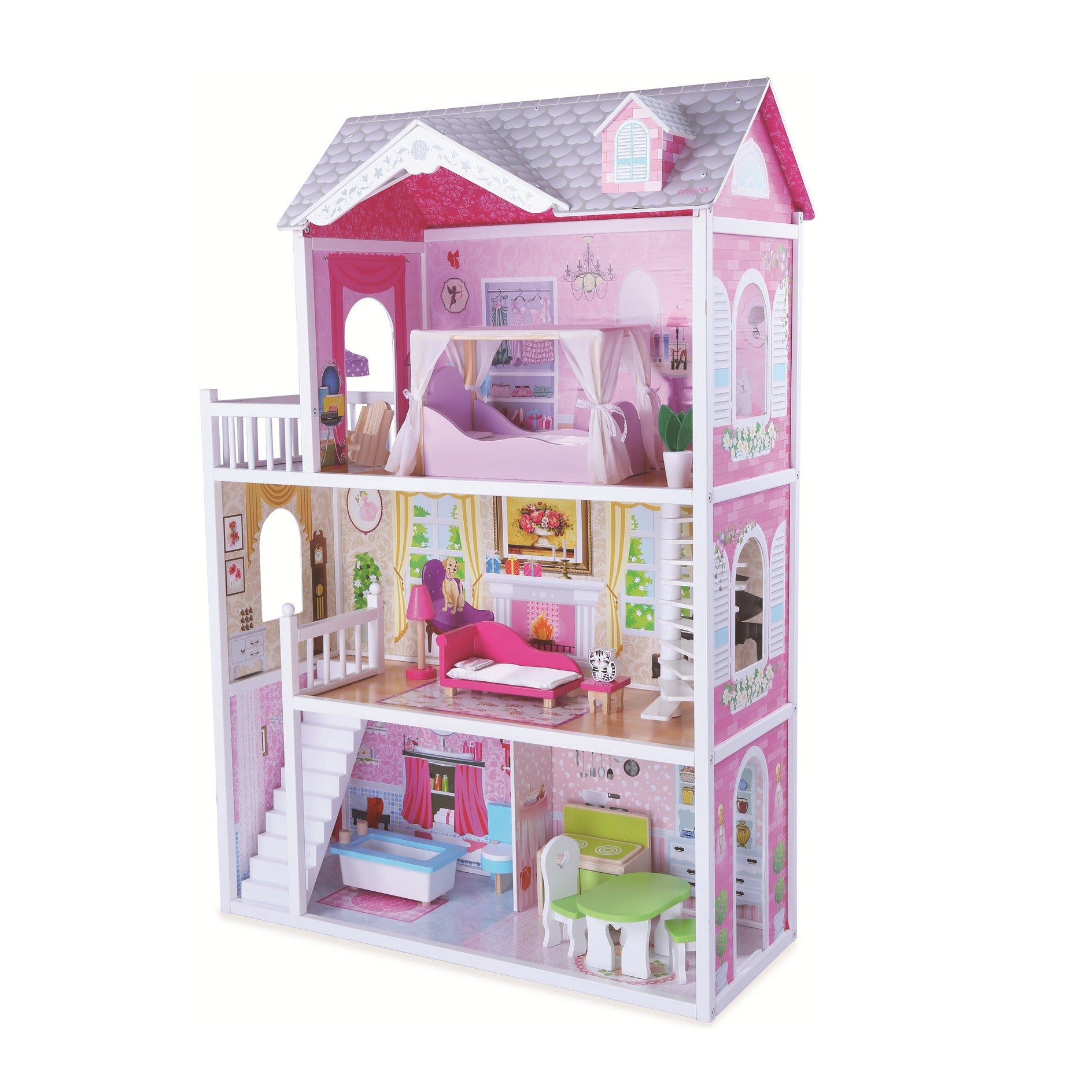 Aria's Doll House with 14 Accessories – Toyworld Australia