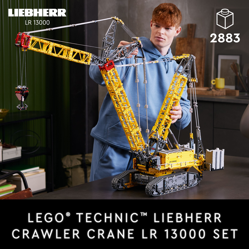 LEGO 42146 Technic Liebherr Crawler Crane Lr 13000 – Toyworld Australia