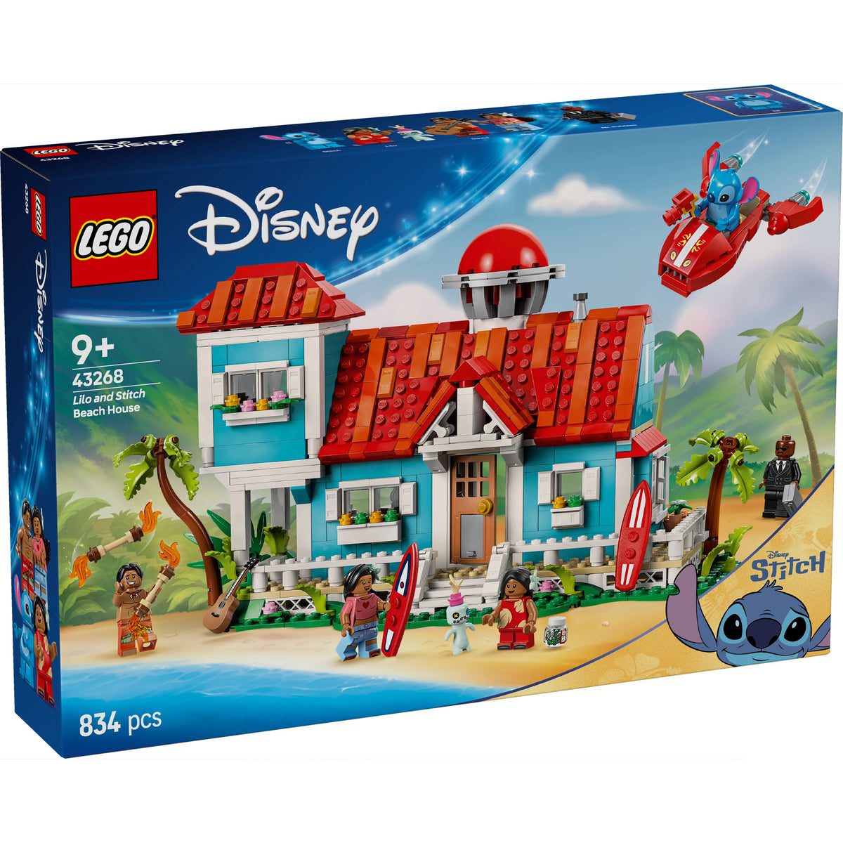 LEGO 43268 Disney Lilo and Stitch Beach House – Toyworld Australia