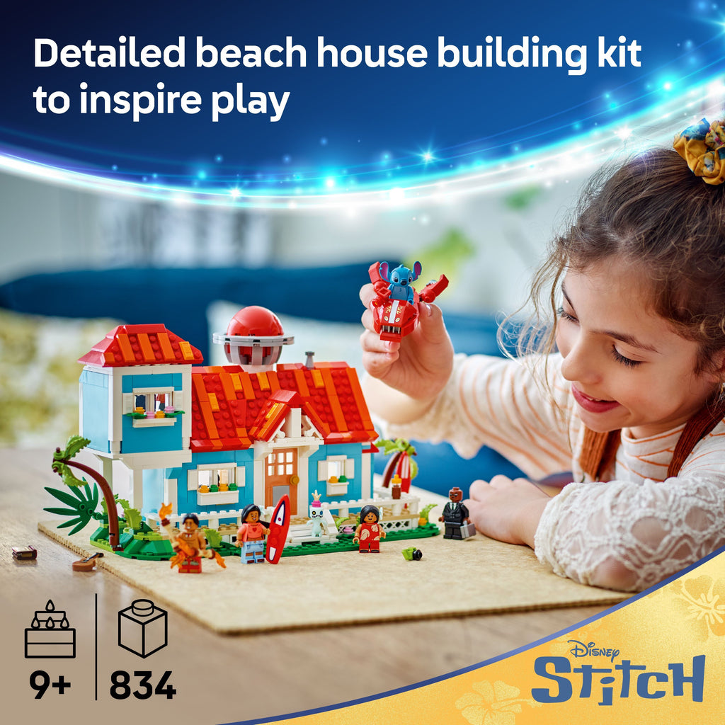 LEGO 43268 Disney Lilo and Stitch Beach House – Toyworld Australia