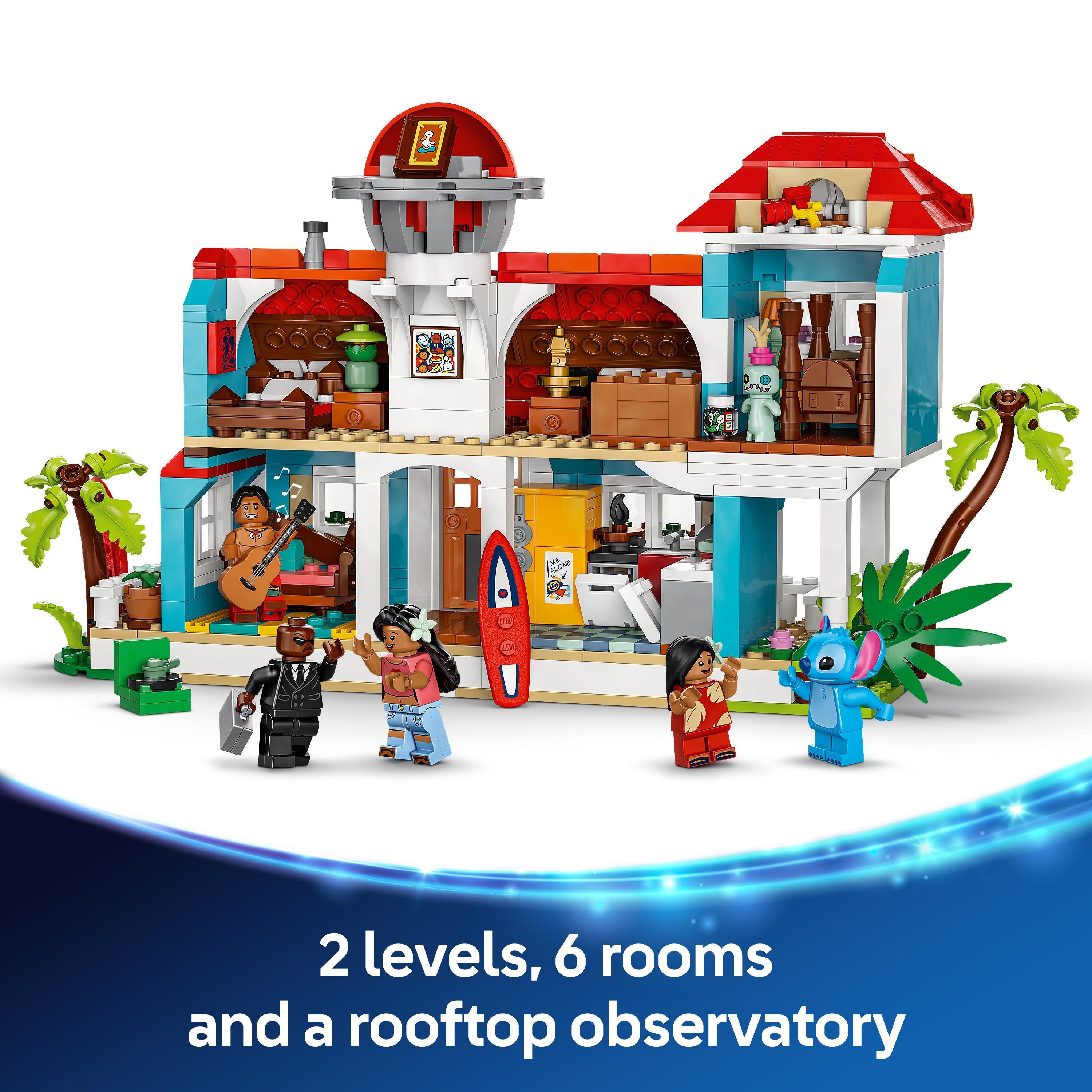 LEGO 43268 Disney Lilo and Stitch Beach House – Toyworld Australia