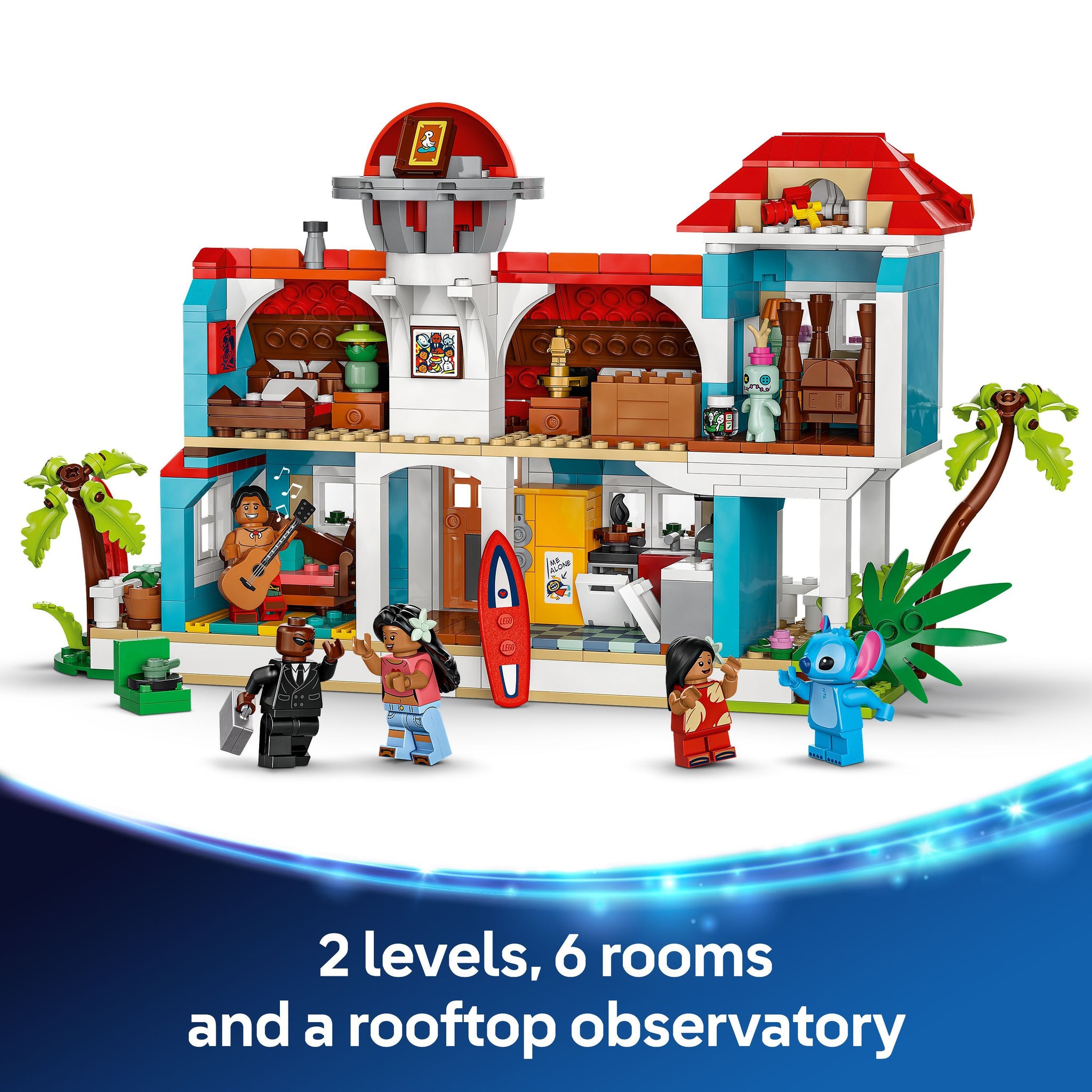 LEGO 43268 Disney Lilo and Stitch Beach House – Toyworld Australia
